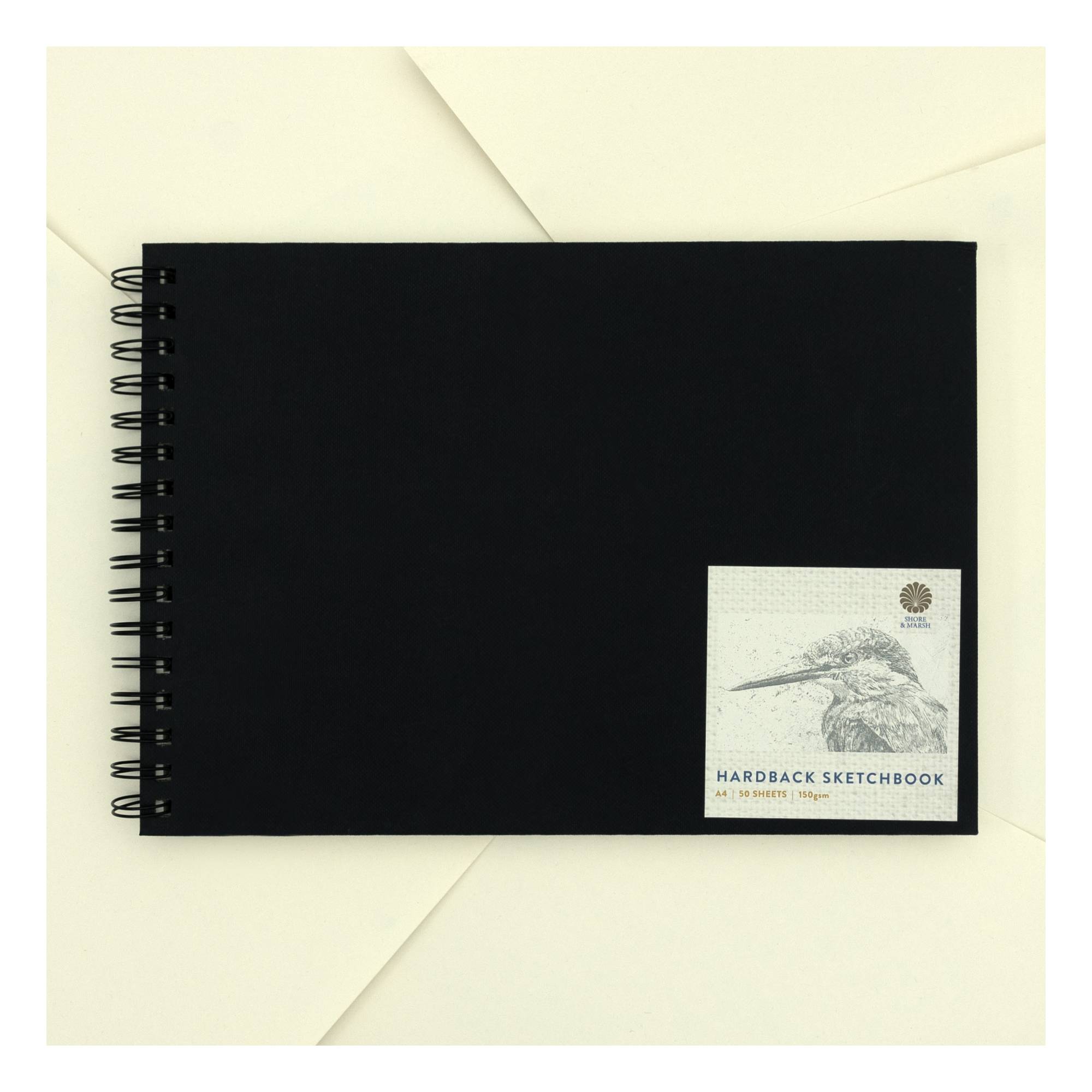 Shore & Marsh Landscape Hardback Sketchbook A4 50 Sheets | Hobbycraft