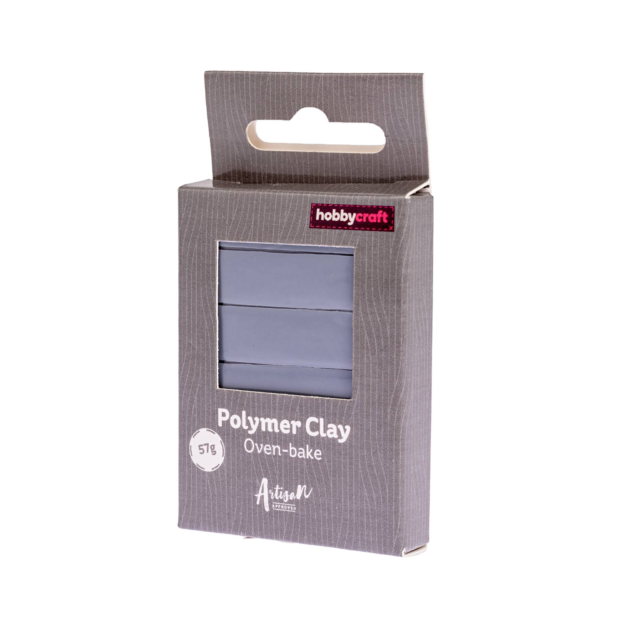Light Grey Polymer Clay 57g | Hobbycraft