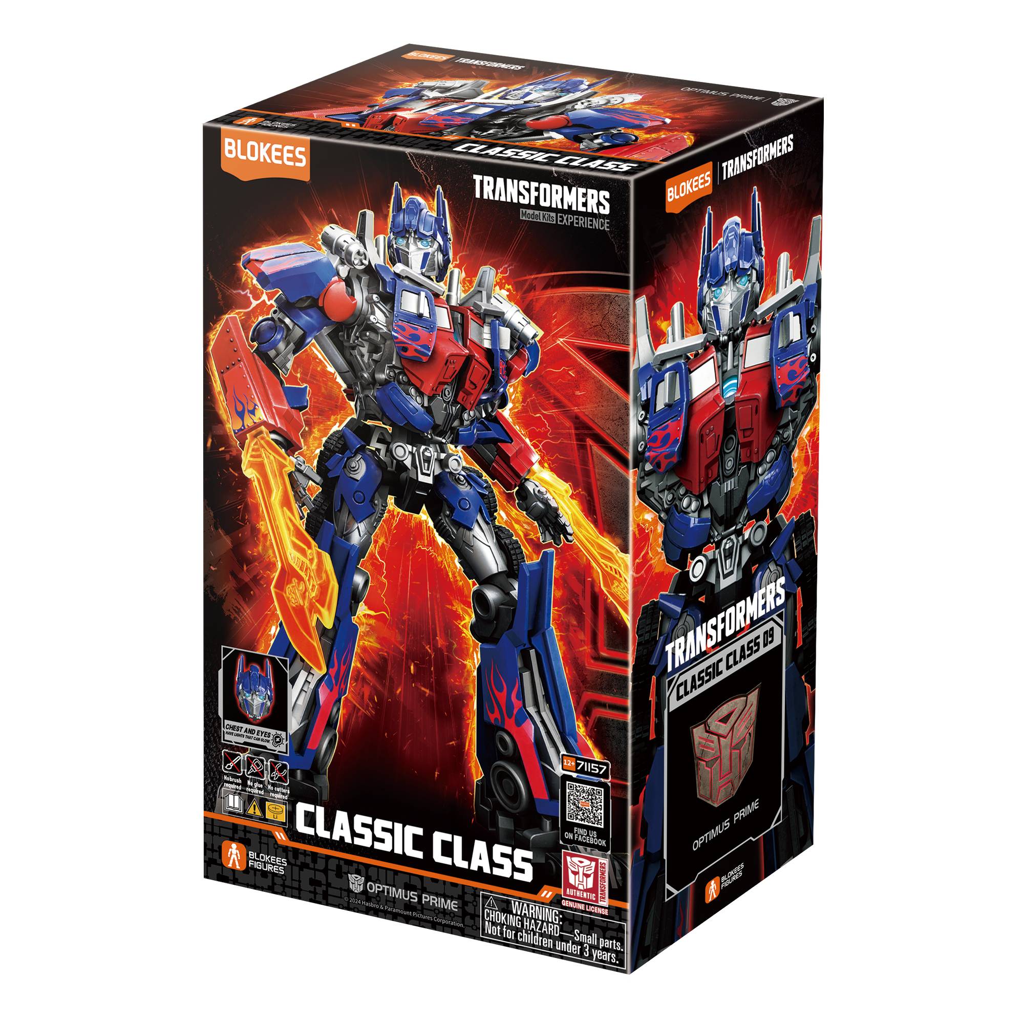 Blokees Transformers Classic Class Optimus Prime Model Kit | Hobbycraft