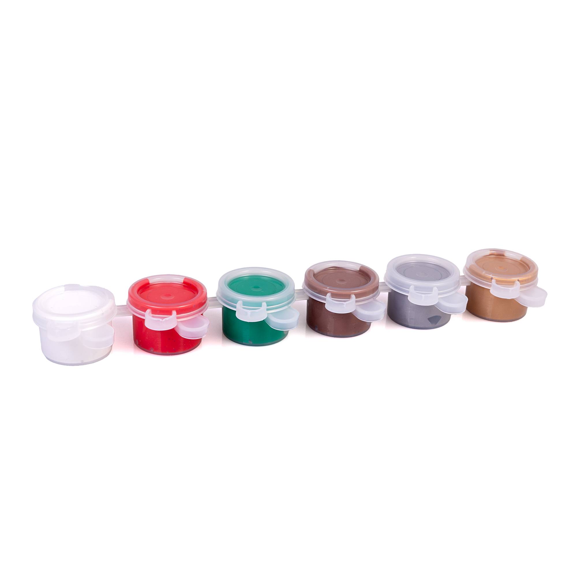 Christmas Acrylic Craft Paints 5ml 6 Pack | Hobbycraft