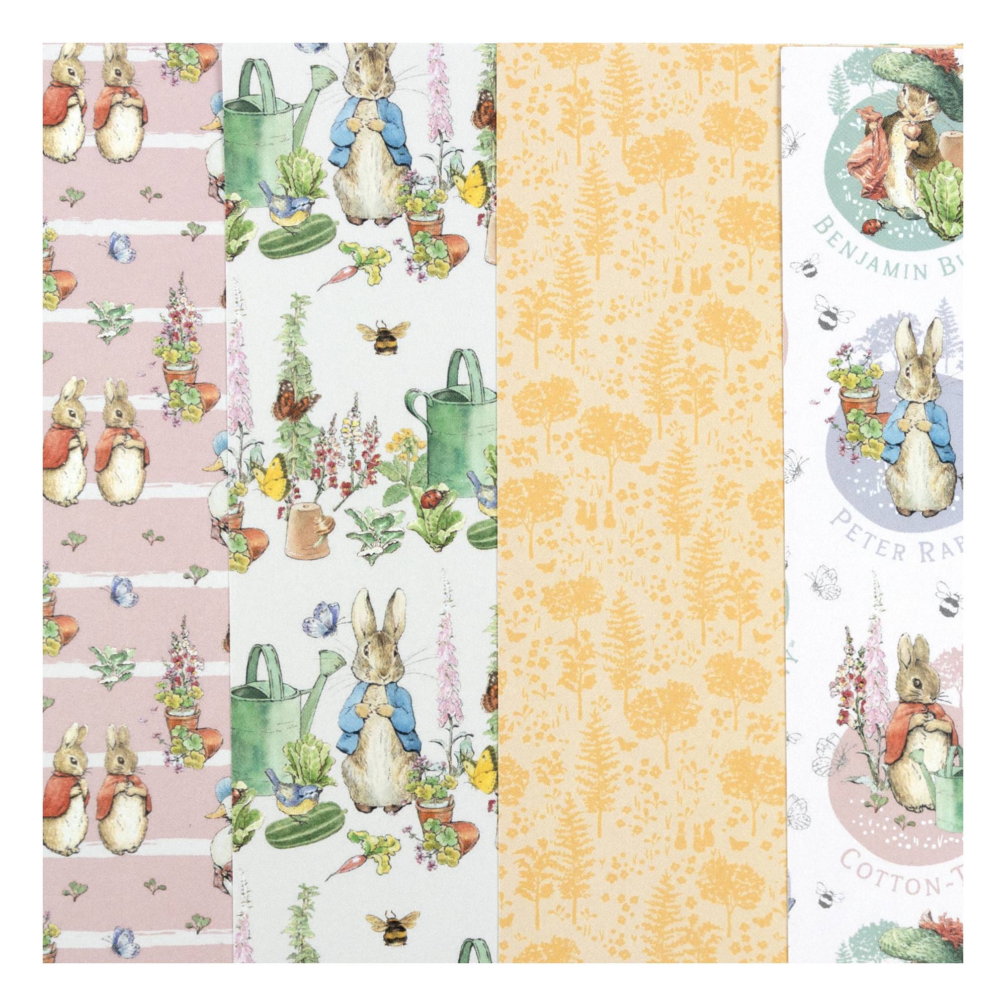 Peter Rabbit 12 x 12 Inches Paper Pack 32 Sheets | Hobbycraft