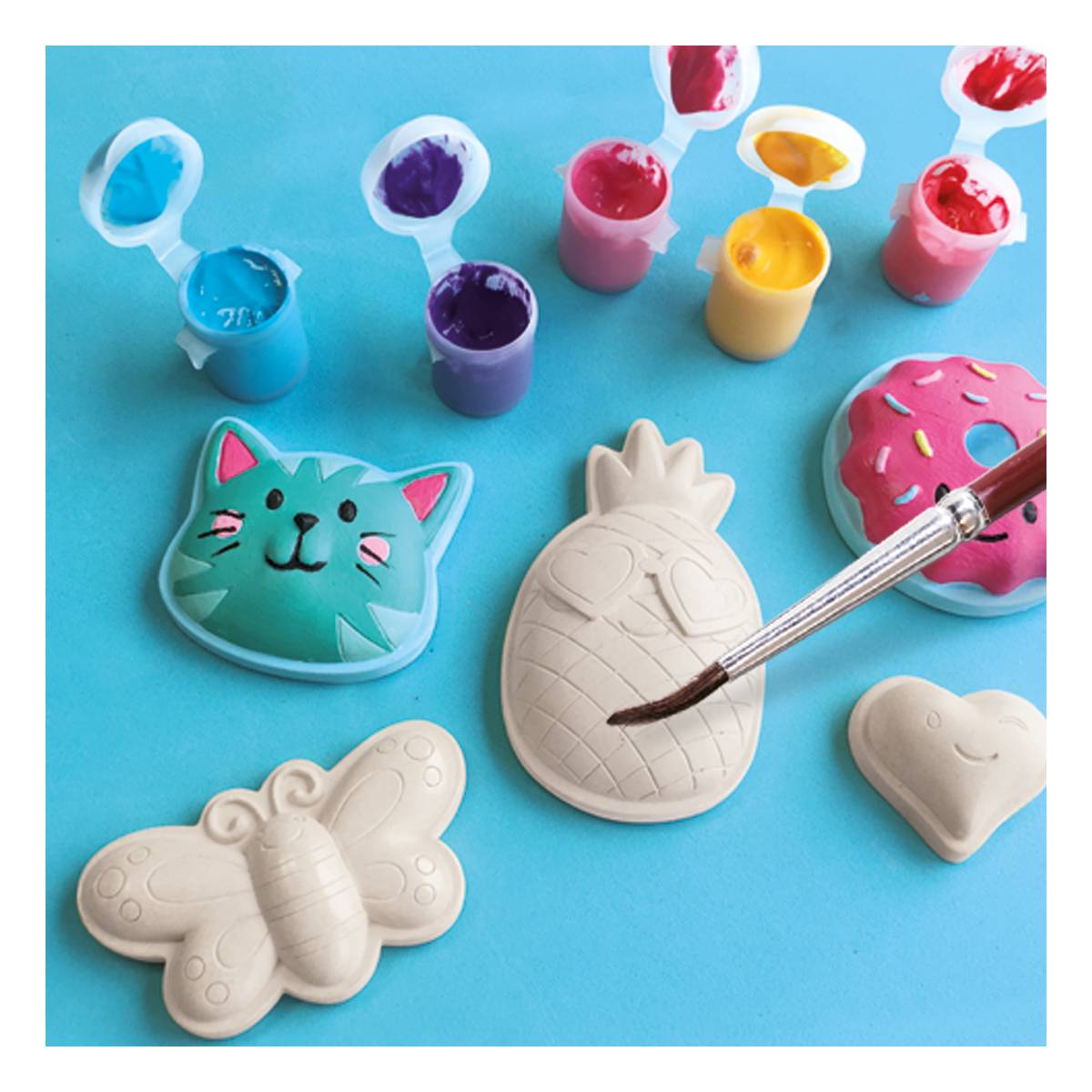 SES Creative Happy Figures Cast and Paint Set | Hobbycraft