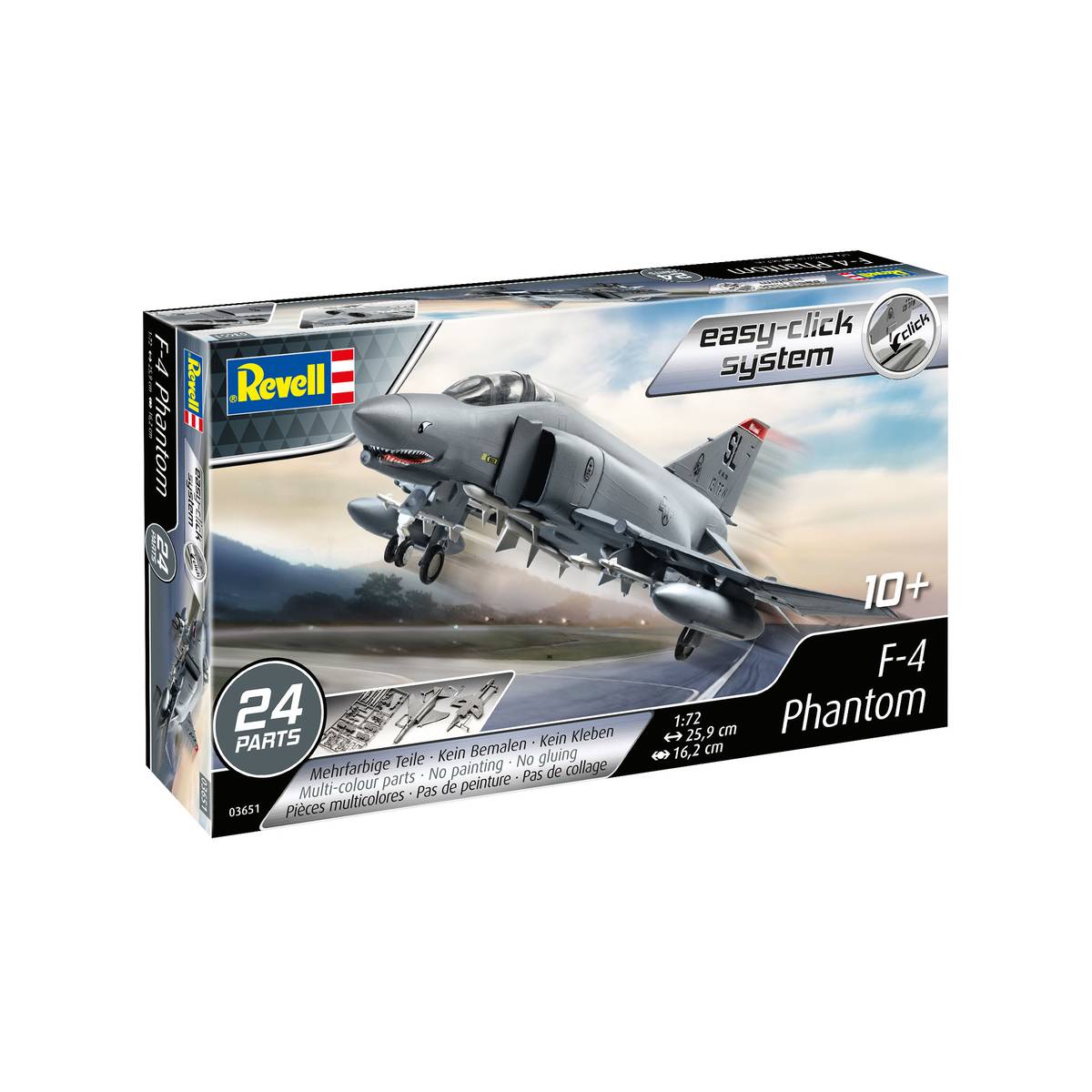 Revell Easy Click F-4 Phantom Model Kit 1:72 | Hobbycraft