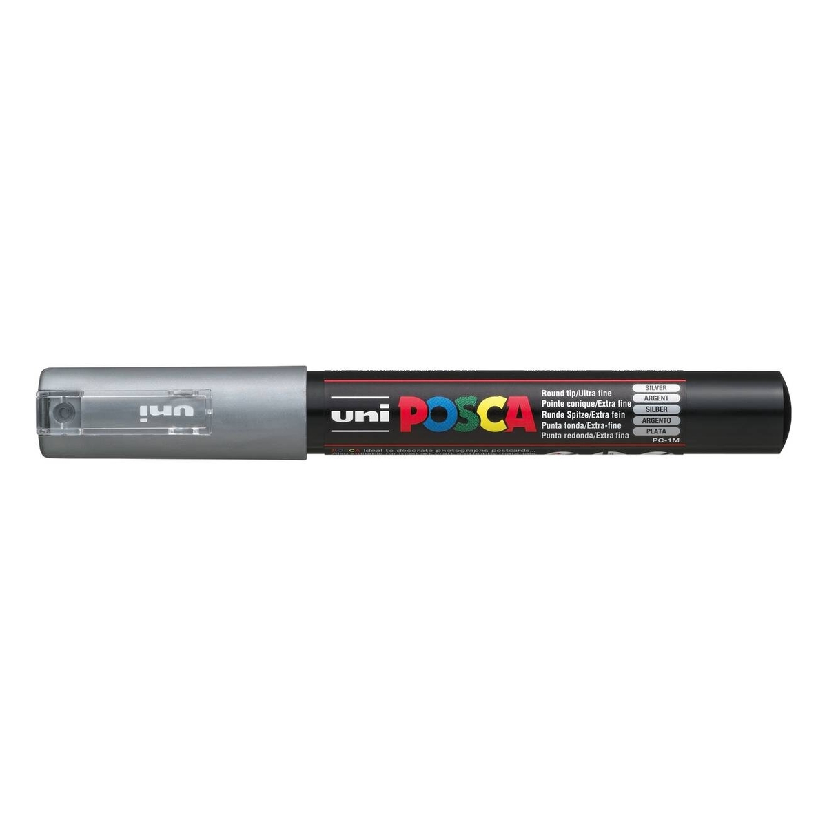 Uni-ball Posca Marker PC 1M In Silver | Hobbycraft