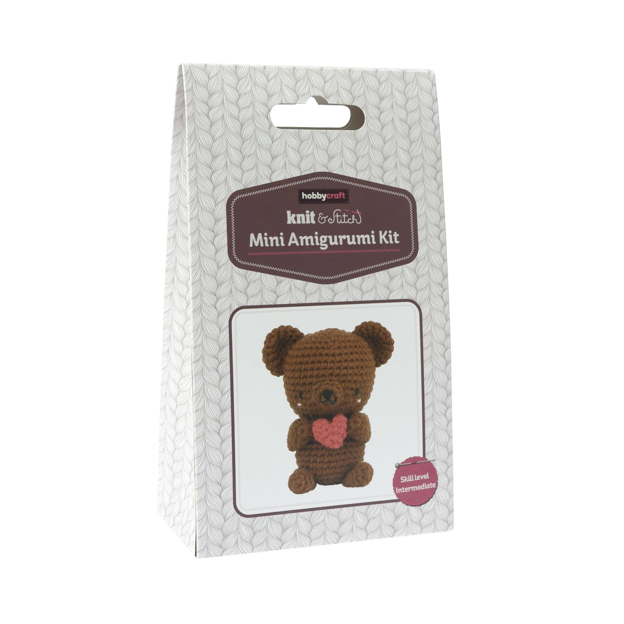 Mini Bear Amigurumi Kit | Hobbycraft