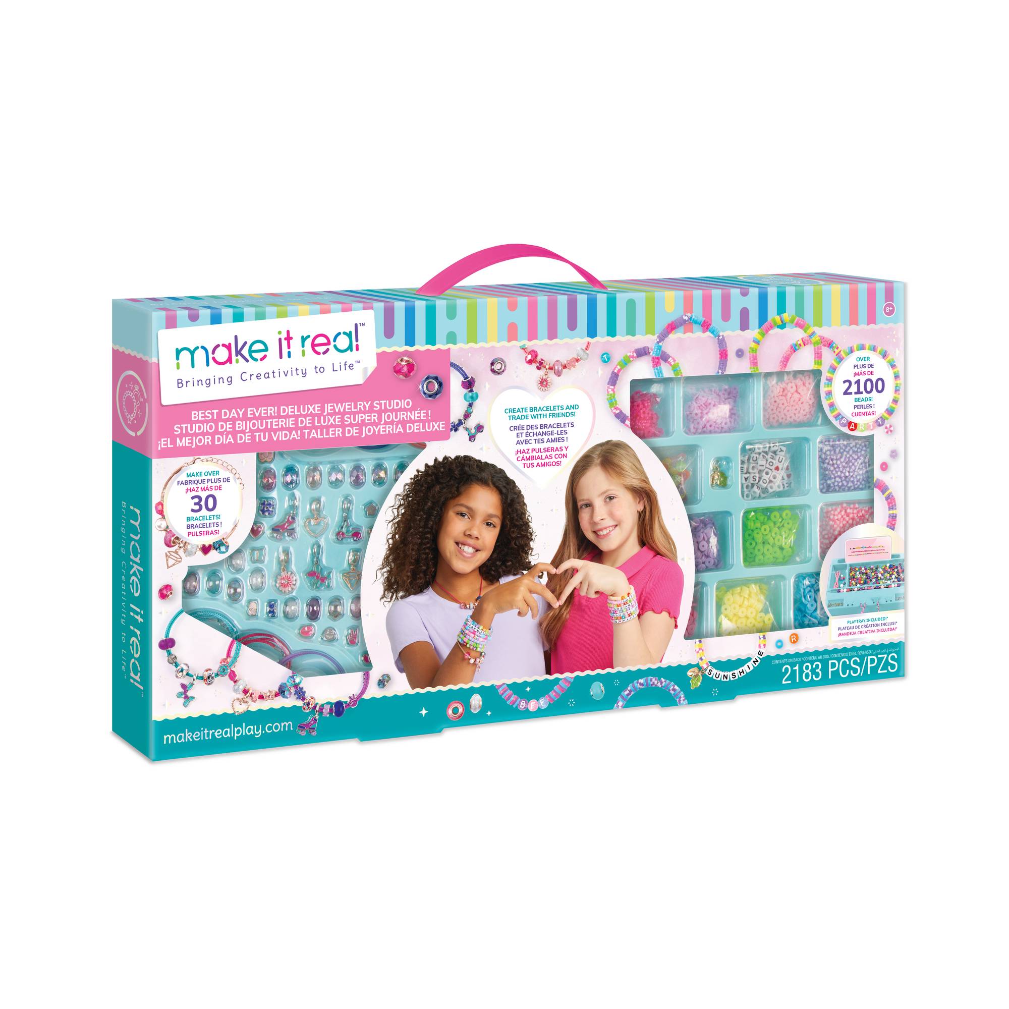Make It Real Best Day Ever Deluxe Jewellery Studio | Hobbycraft