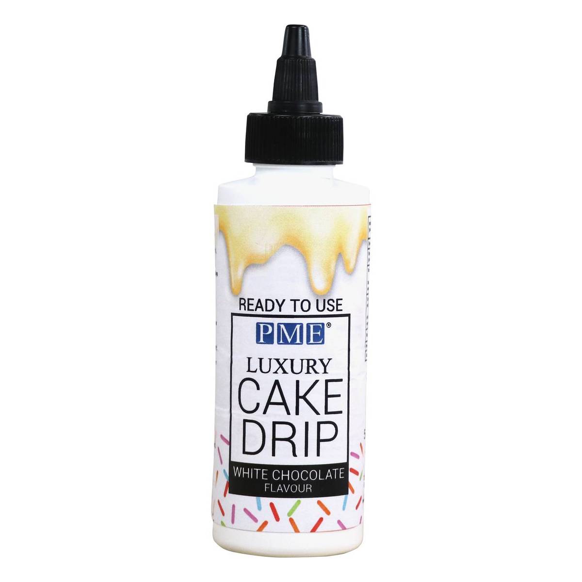 PME White Chocolate Luxury Cake Drip 150g | Hobbycraft