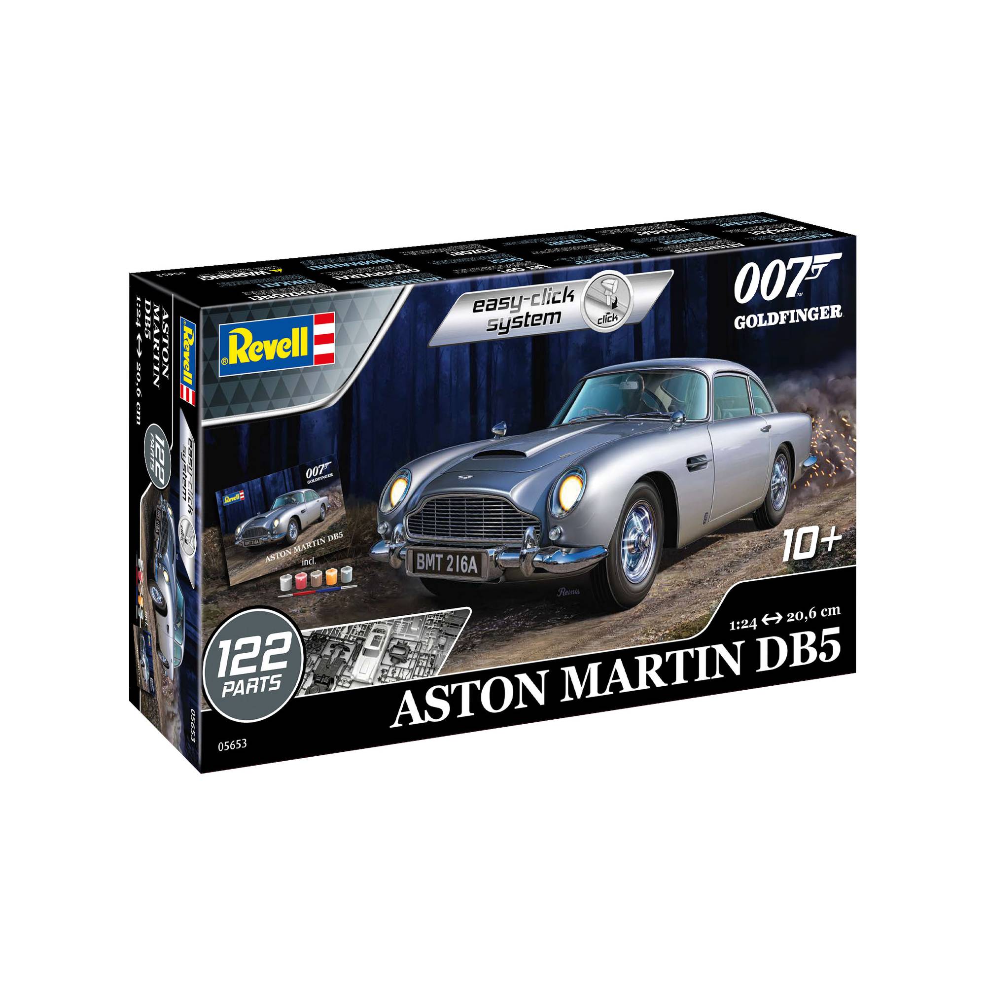 Revell James Bond Aston DB5 Goldfinger Model Gift Set 1:24 | Hobbycraft