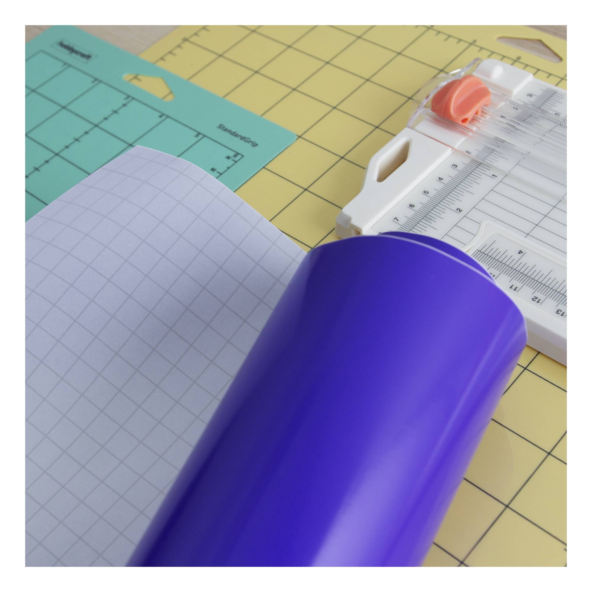 Purple Glossy Permanent Vinyl 12 x 48 Inches | Hobbycraft