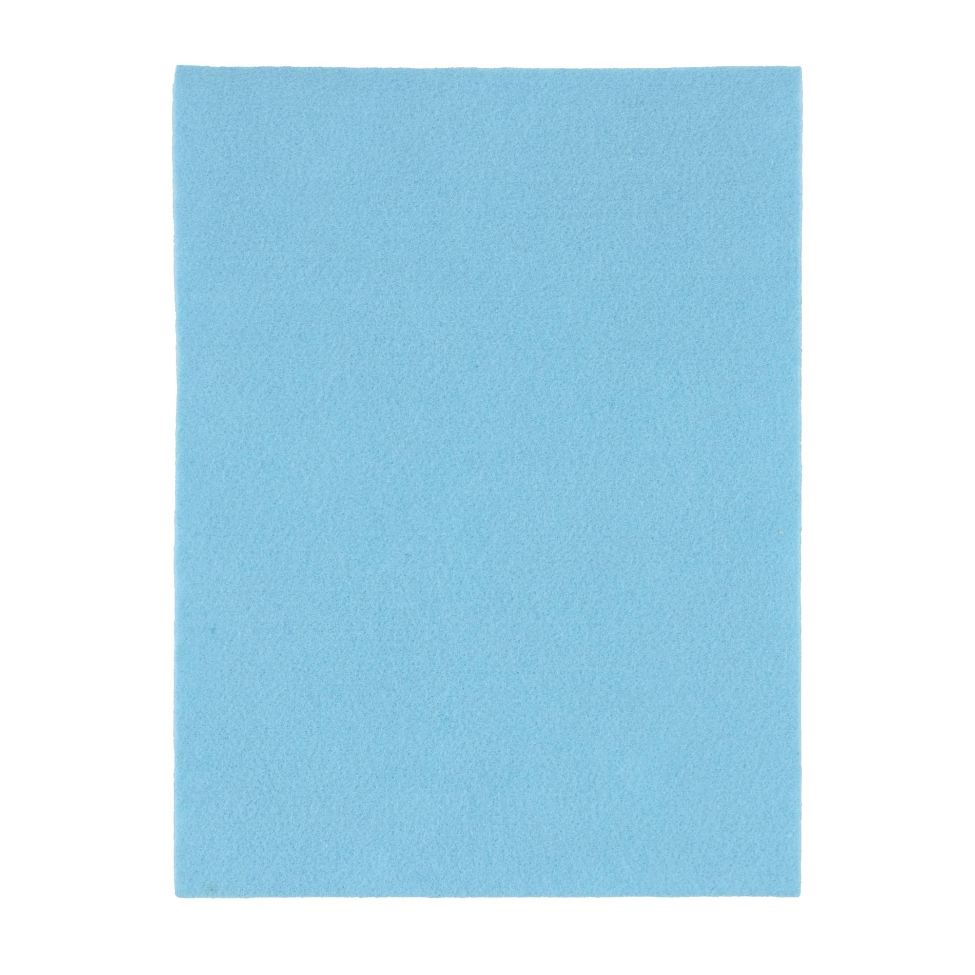 Baby Blue Self-Adhesive Felt Sheet 9 x 12 Inches | Hobbycraft