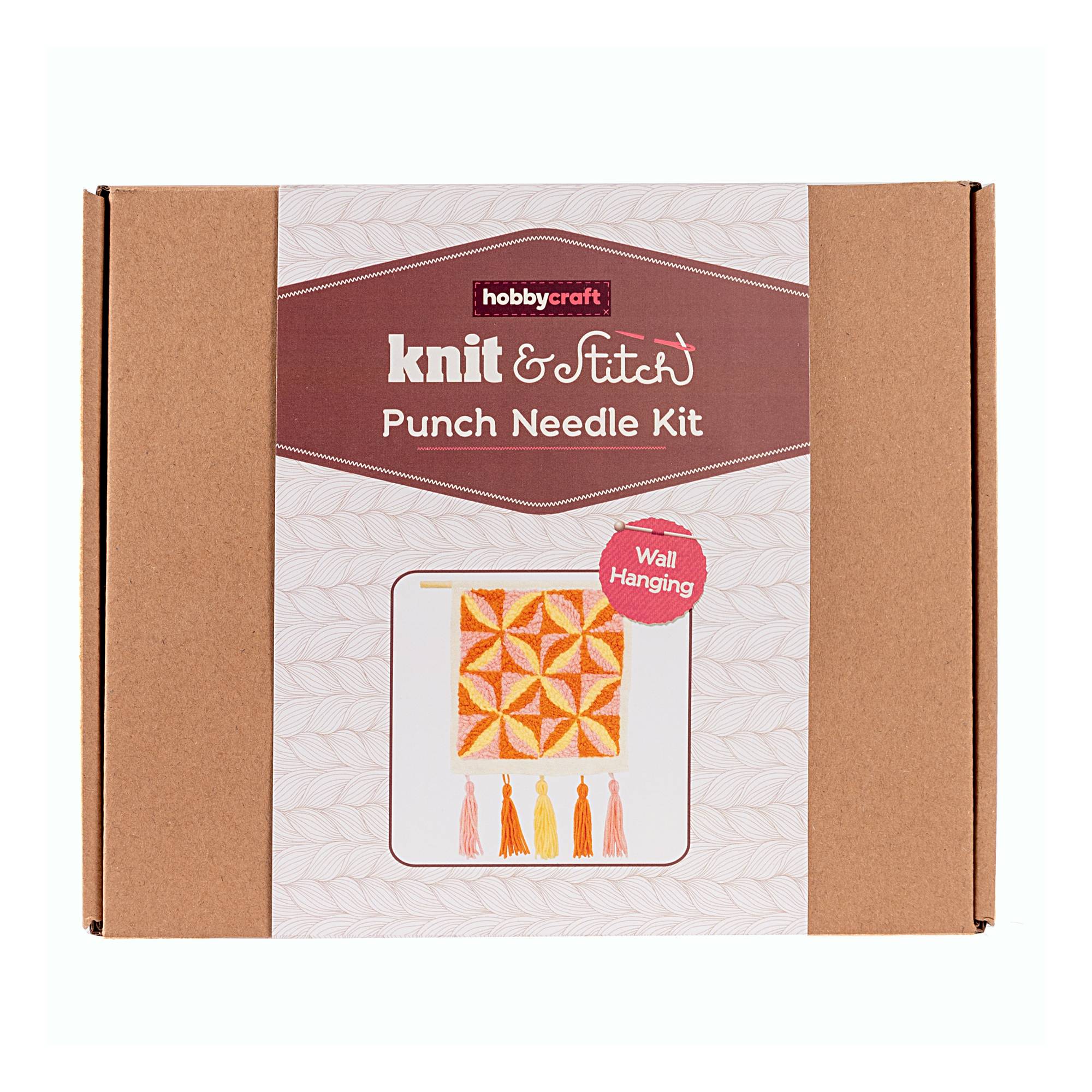 Geometric Punch Needle Wall Hanging Kit | Hobbycraft