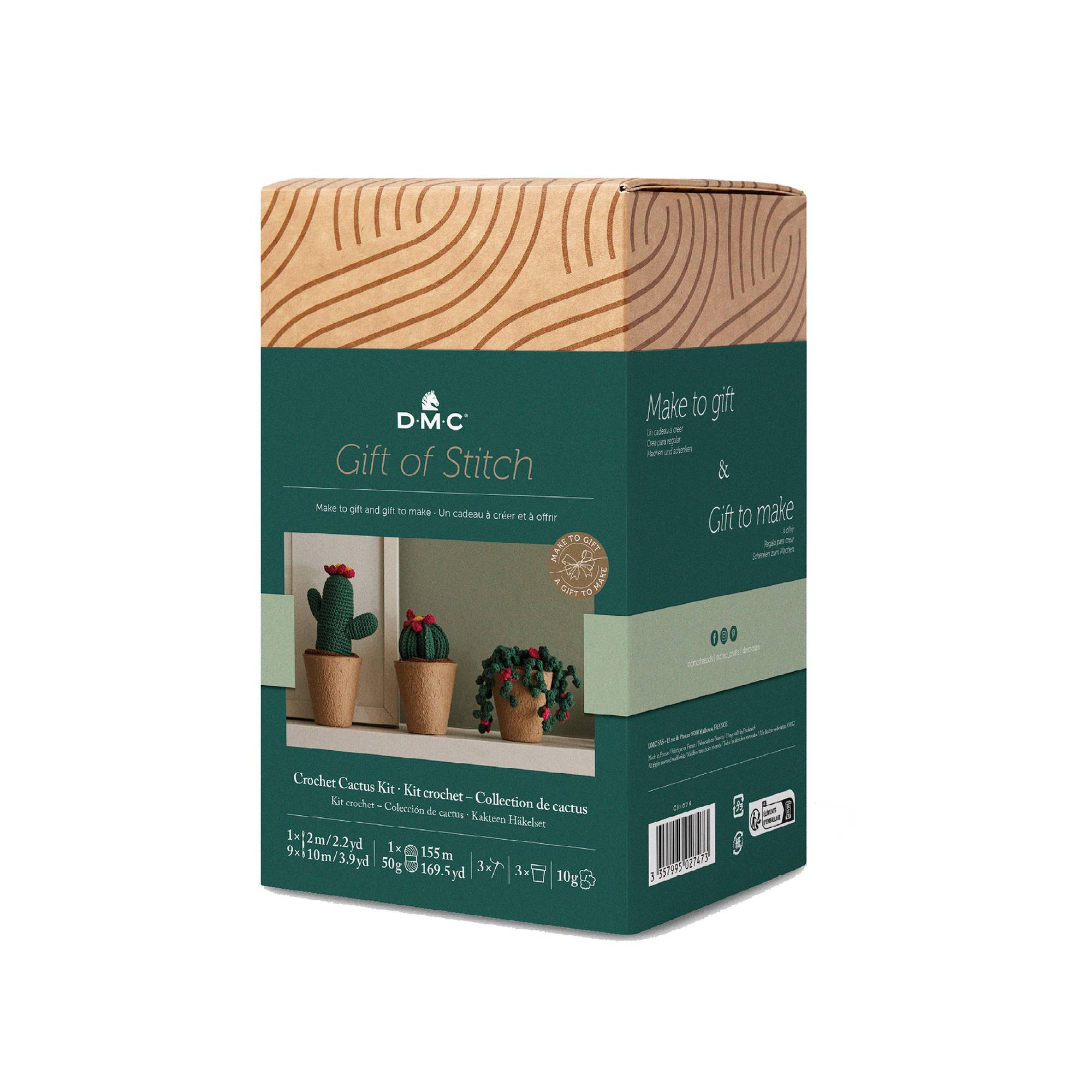 DMC Crochet Cactus Kit | Hobbycraft