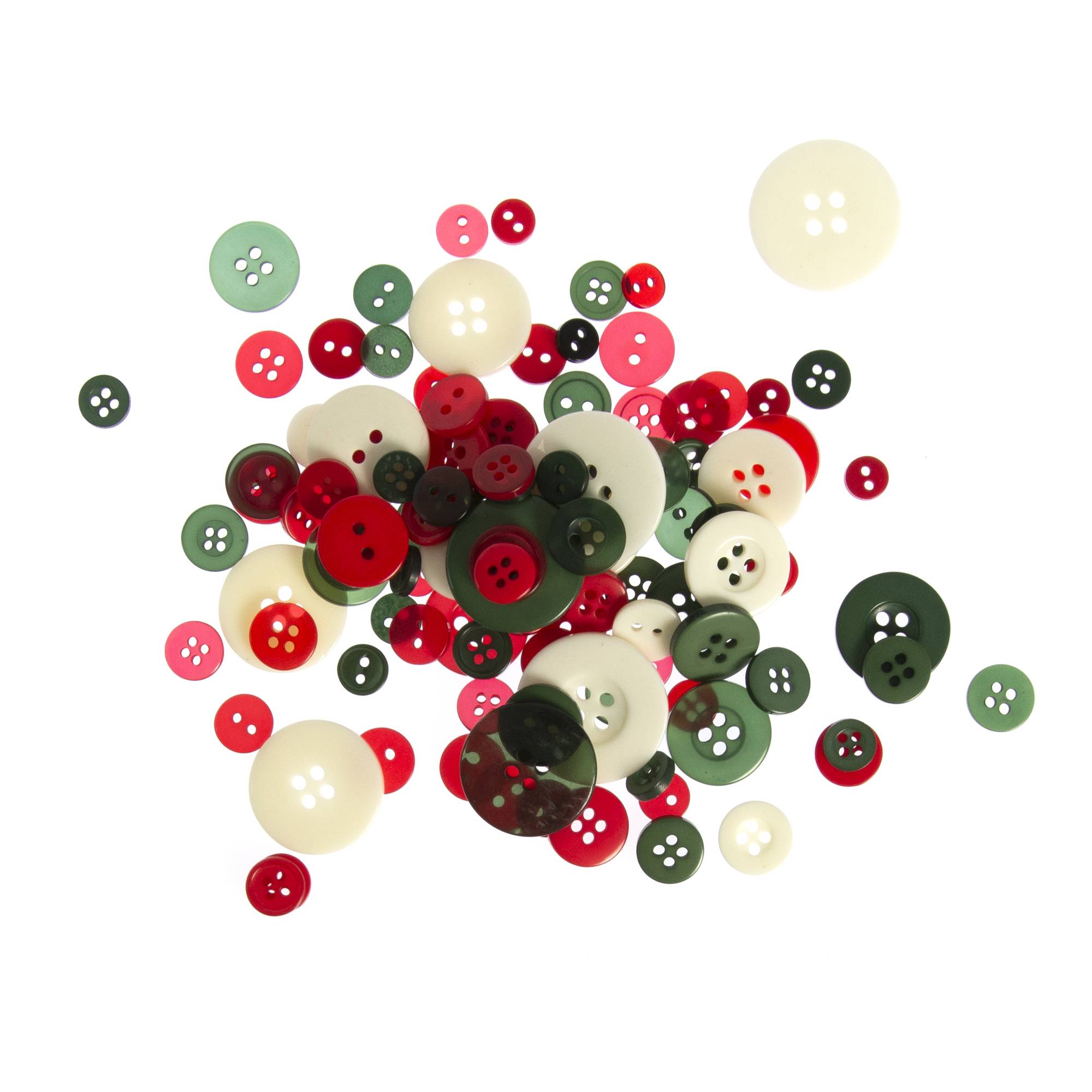 Christmas Buttons Pack 50g | Hobbycraft