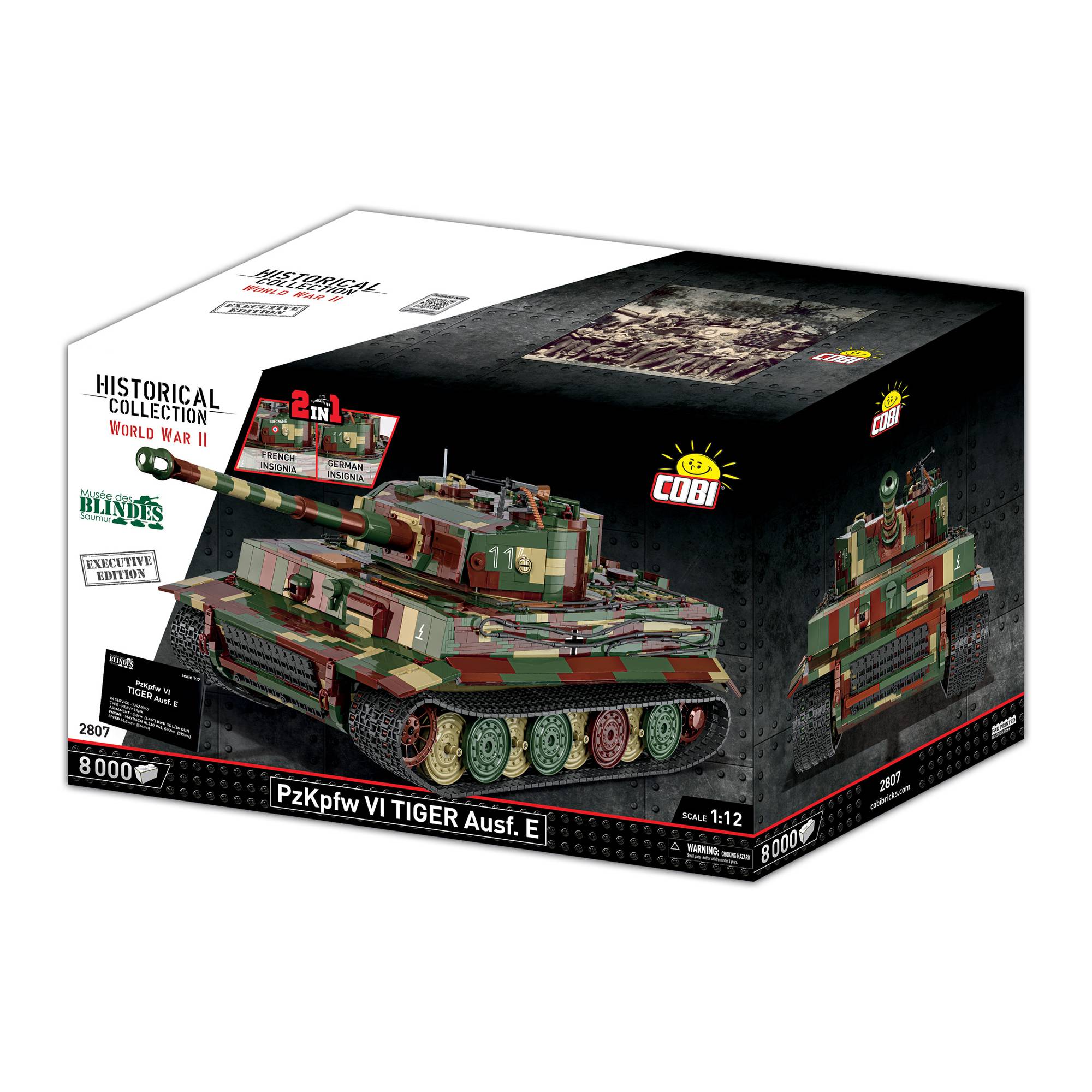 COBI PzKpfw VI Tiger Ausf. E Set 1:12 | Hobbycraft