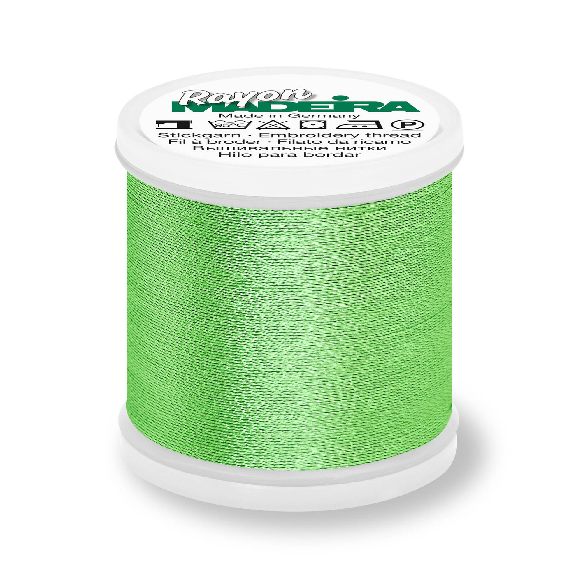 Madeira Lime Green Rayon 40 Thread 200m (1248) | Hobbycraft