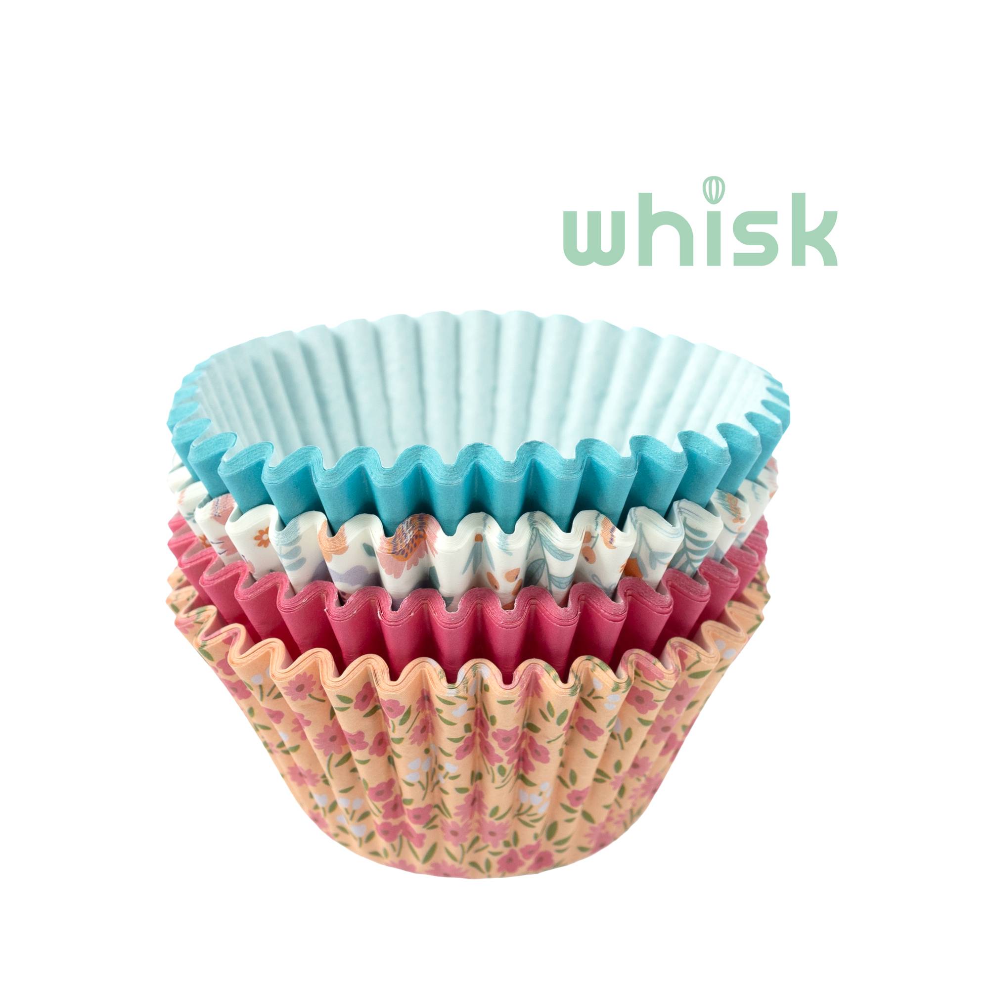 Whisk Ditsy Floral Mix Cupcake Cases 100 Pack | Hobbycraft