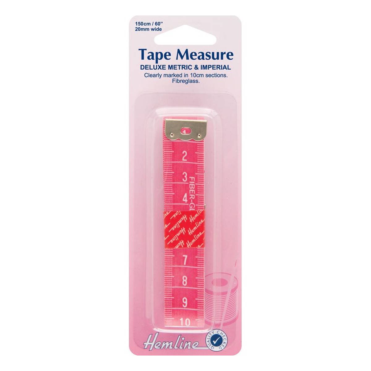 Hemline Deluxe Tape Measure 150cm | Hobbycraft