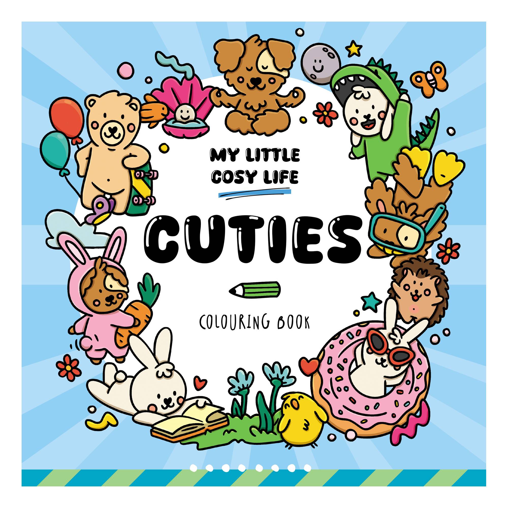 My Little Cosy Life Cuties Colouring Book | Hobbycraft
