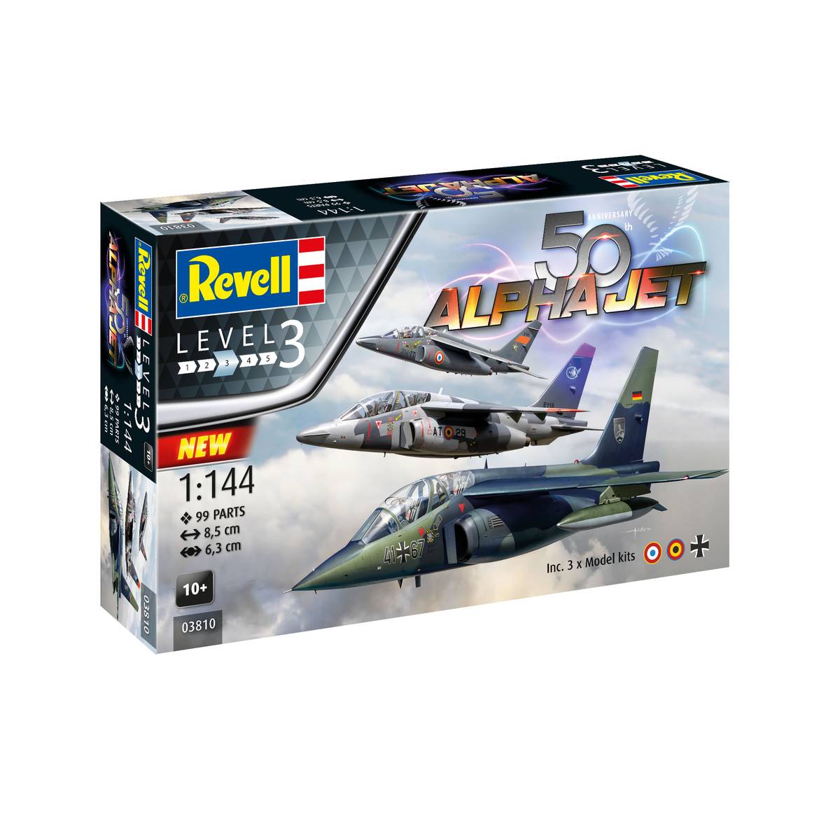 Revell 50th Anniversary Alpha Jet Model Kit 1:144 | Hobbycraft