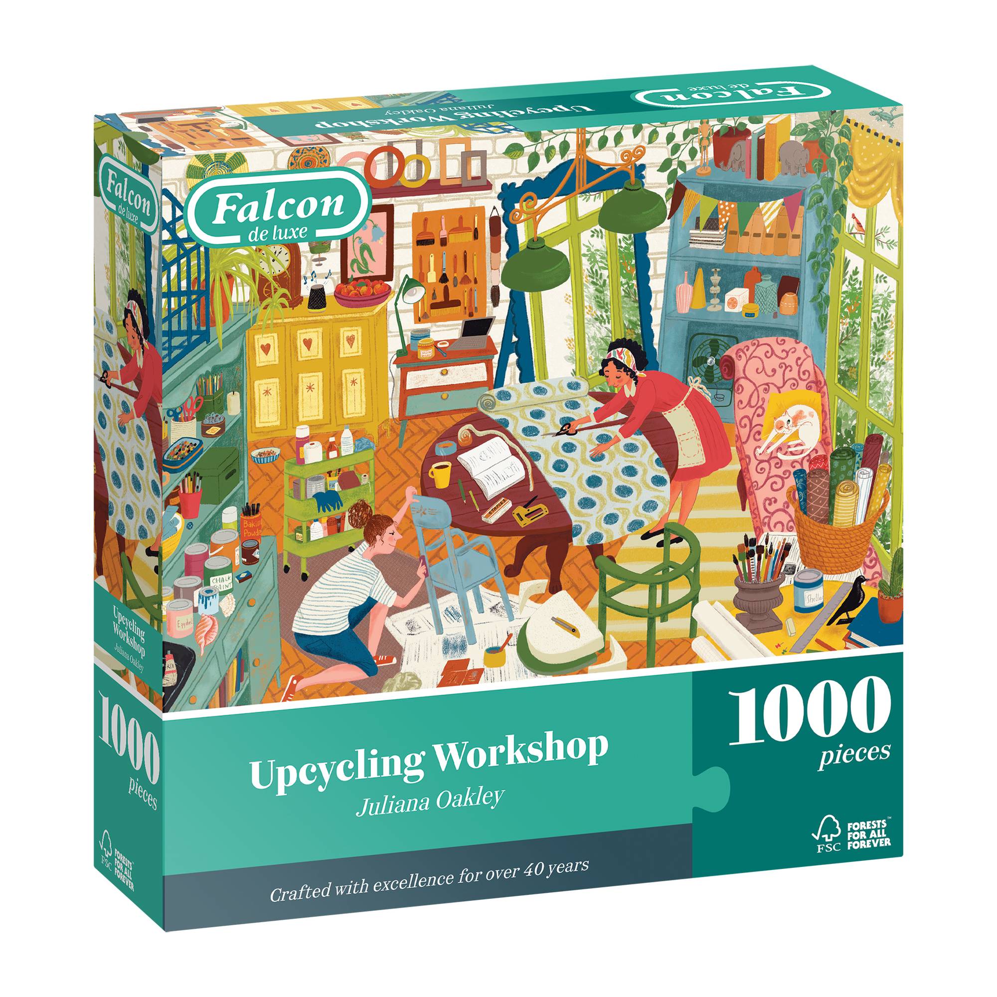 Falcon Upcycling Work Jigsaw Puzzle 1000 Pieces | Hobbycraft