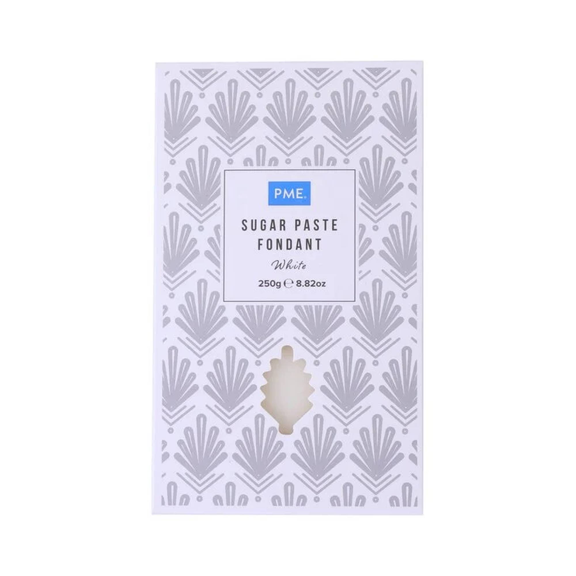 PME White Sugar Paste Fondant 250g | Hobbycraft