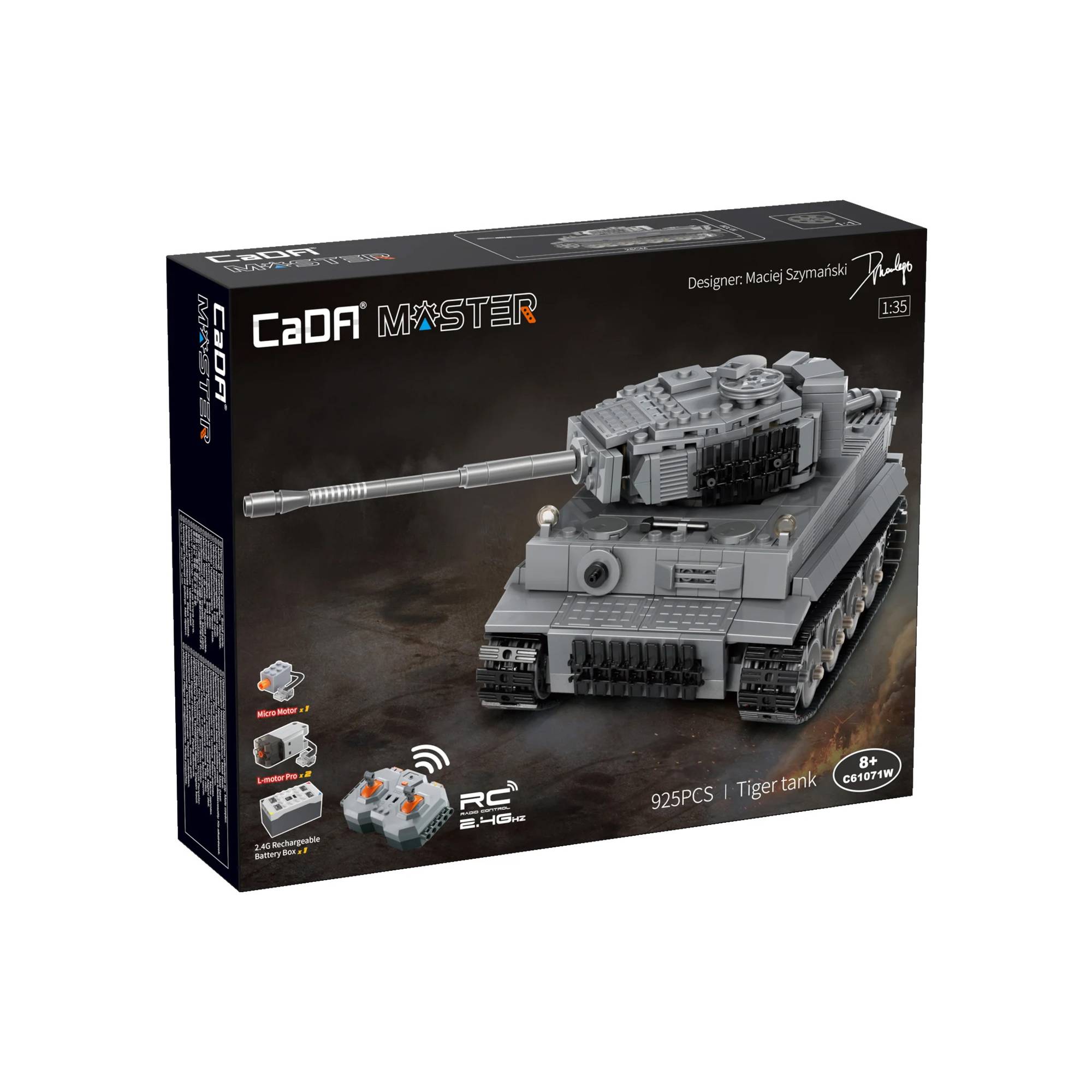 CaDA Master RC Tiger Tank 1:35 | Hobbycraft