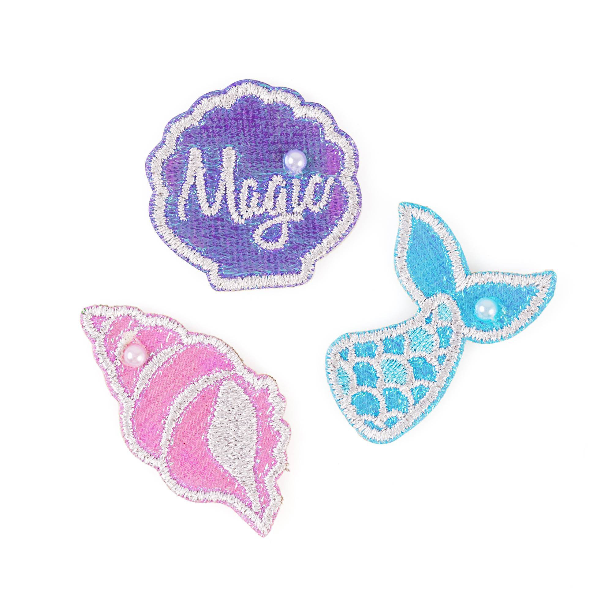 Shell Iron-On Patches 3 Pack | Hobbycraft