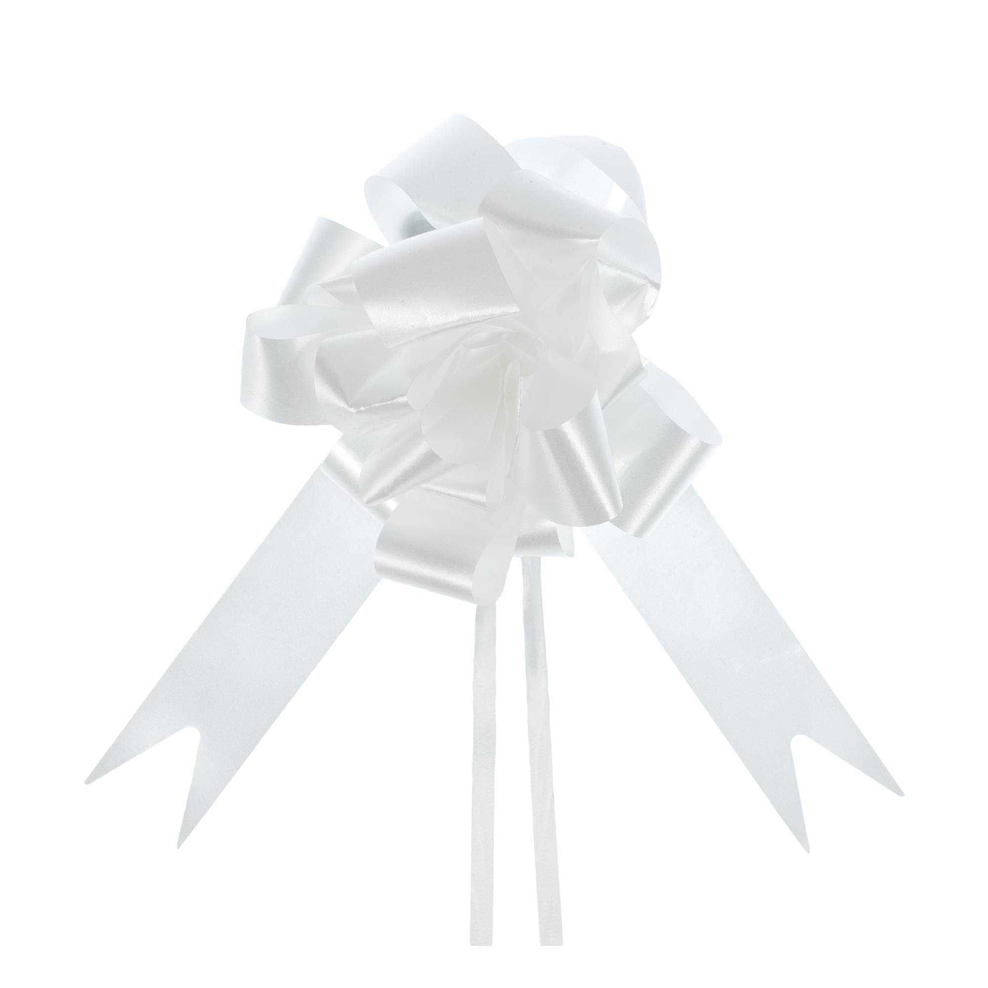 White Pull Bow | Hobbycraft