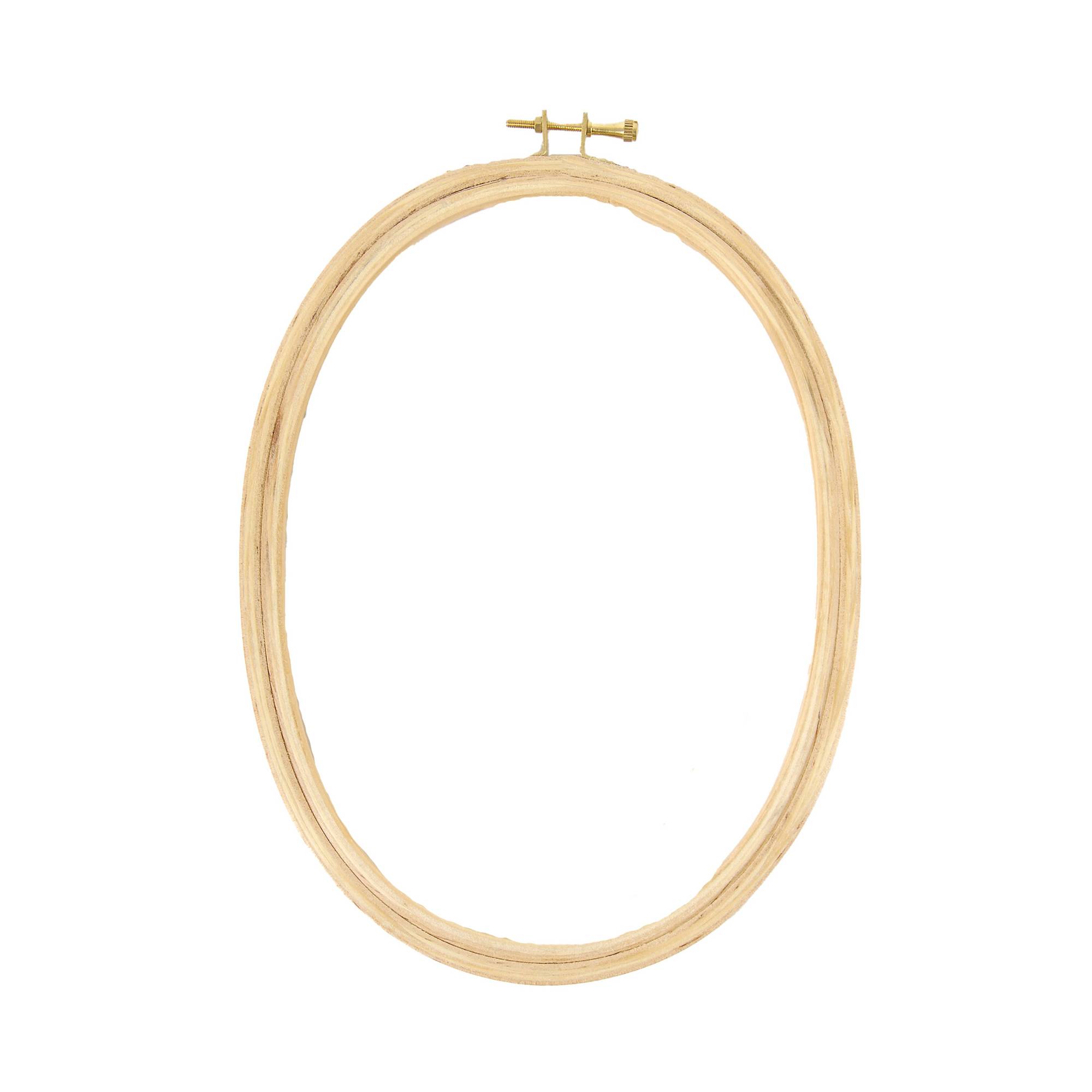 DMC Oval Wooden Embroidery Hoop 10 Inches | Hobbycraft