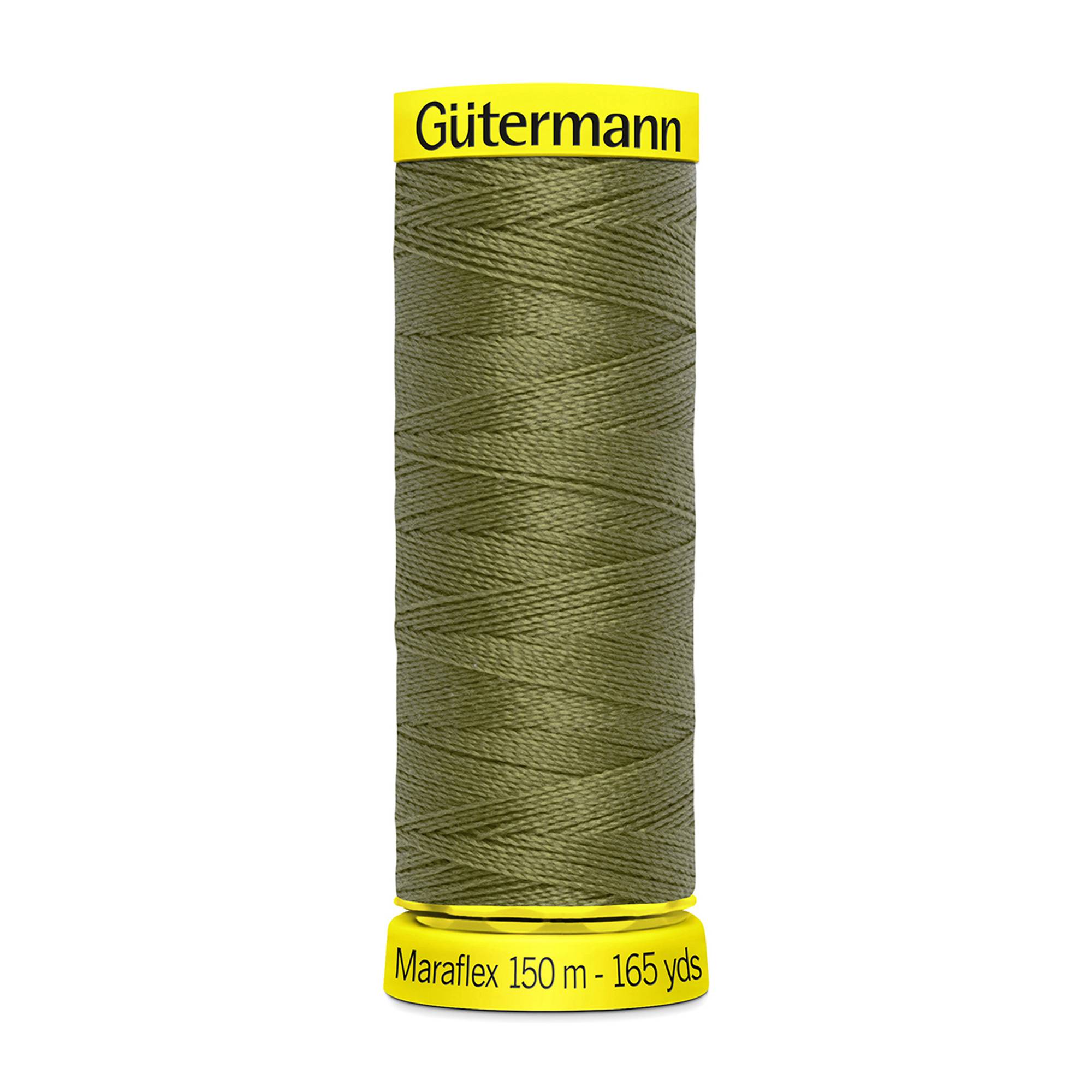 Gutermann Olive Maraflex Stretchy Sewing Thread 150m (432) | Hobbycraft