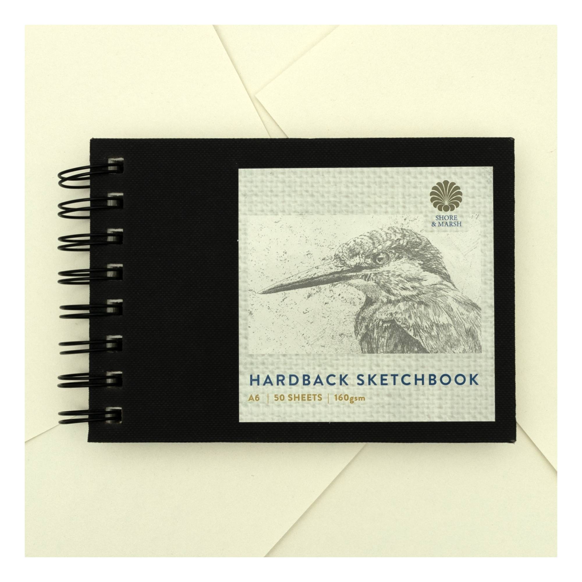 Shore & Marsh Landscape Hardback Sketchbook A6 50 Sheets | Hobbycraft