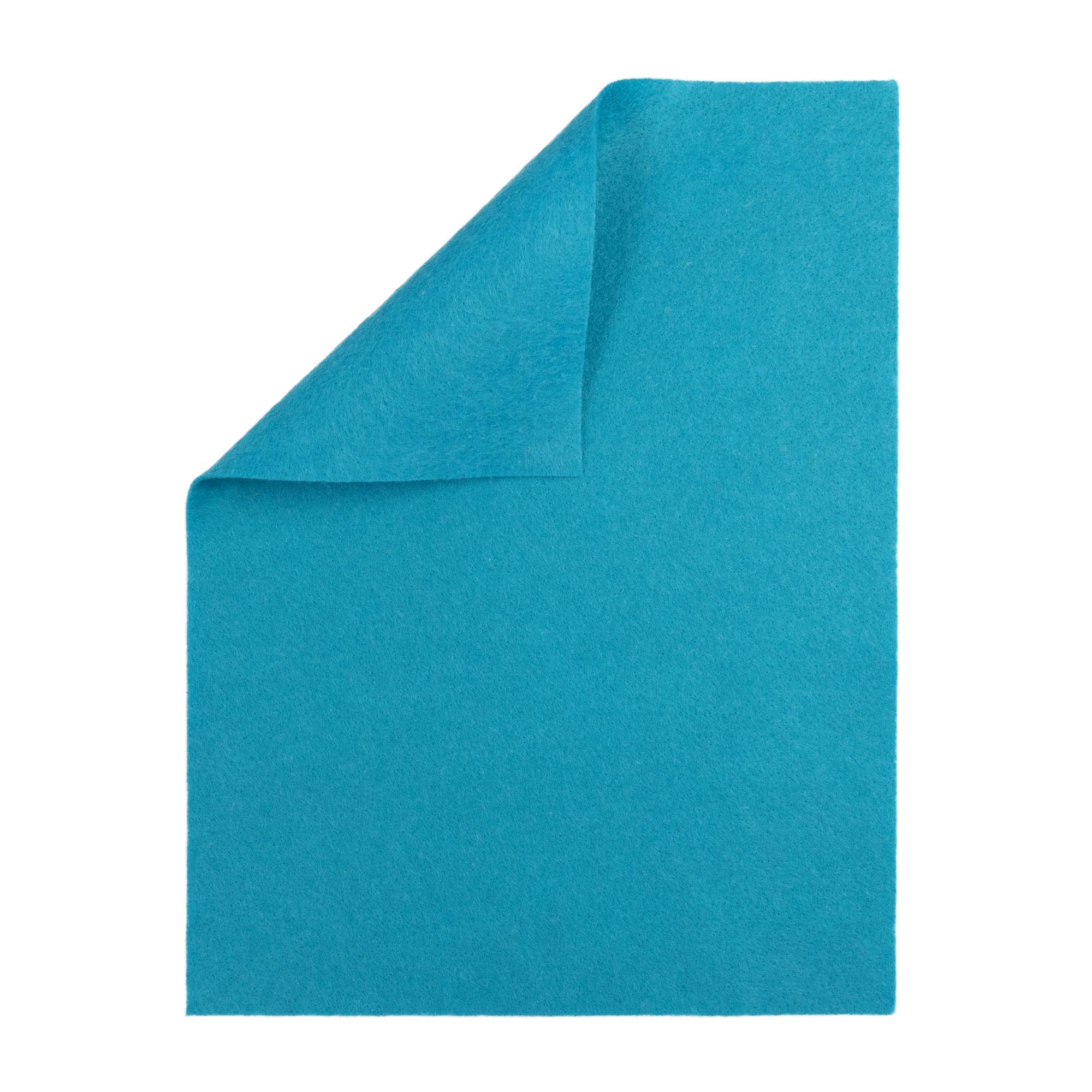 Aqua Polyester Felt Sheet A4 | Hobbycraft