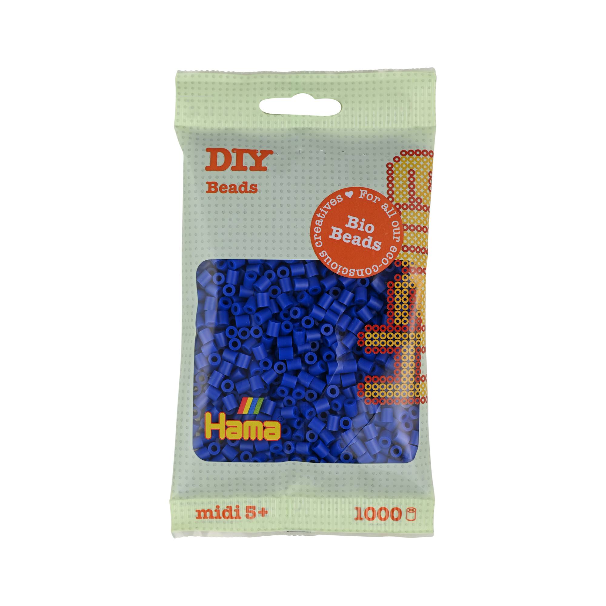 Hama Blue Bio Beads Bag 1000 Pack | Hobbycraft
