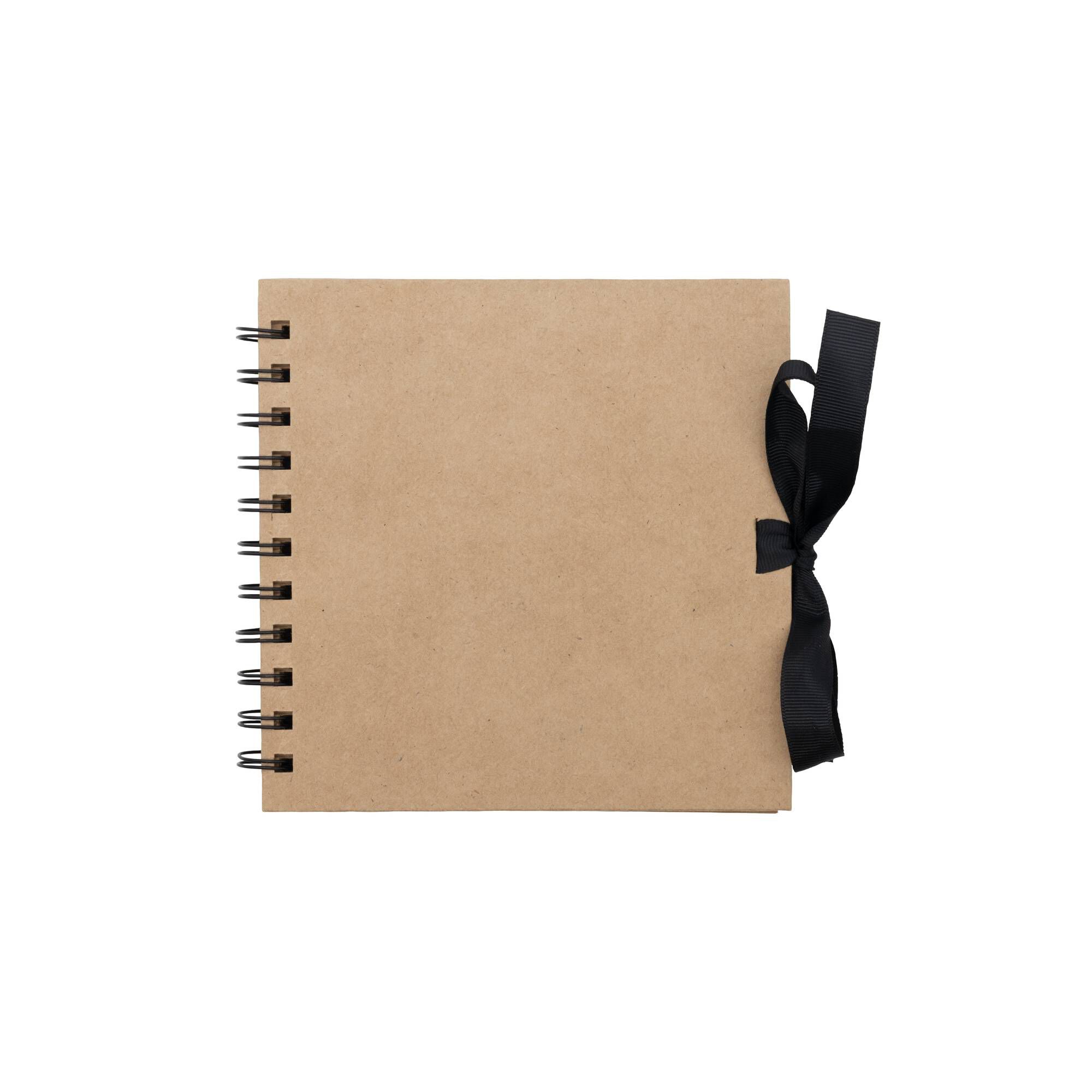 Spiral Bound Kraft Scrapbook 6 x 6 Inches | Hobbycraft