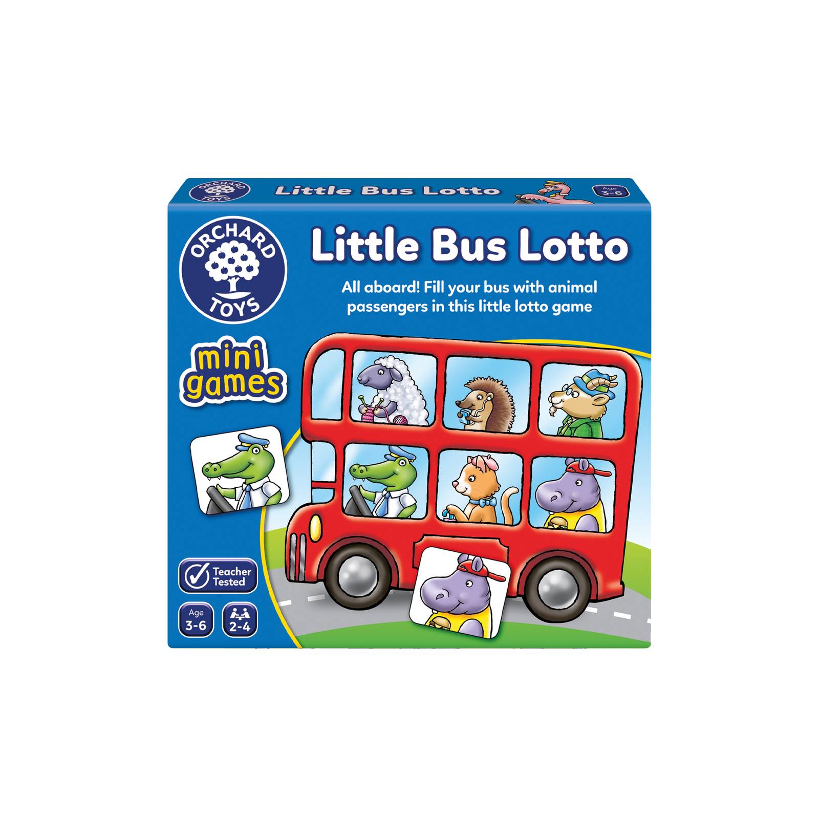 Orchard Toys Little Bus Lotto Mini Game | Hobbycraft