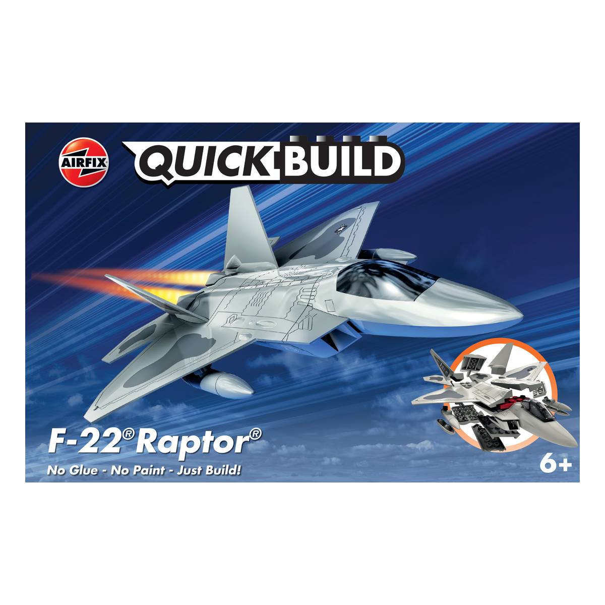 Airfix Quickbuild F22 Raptor Model Kit | Hobbycraft