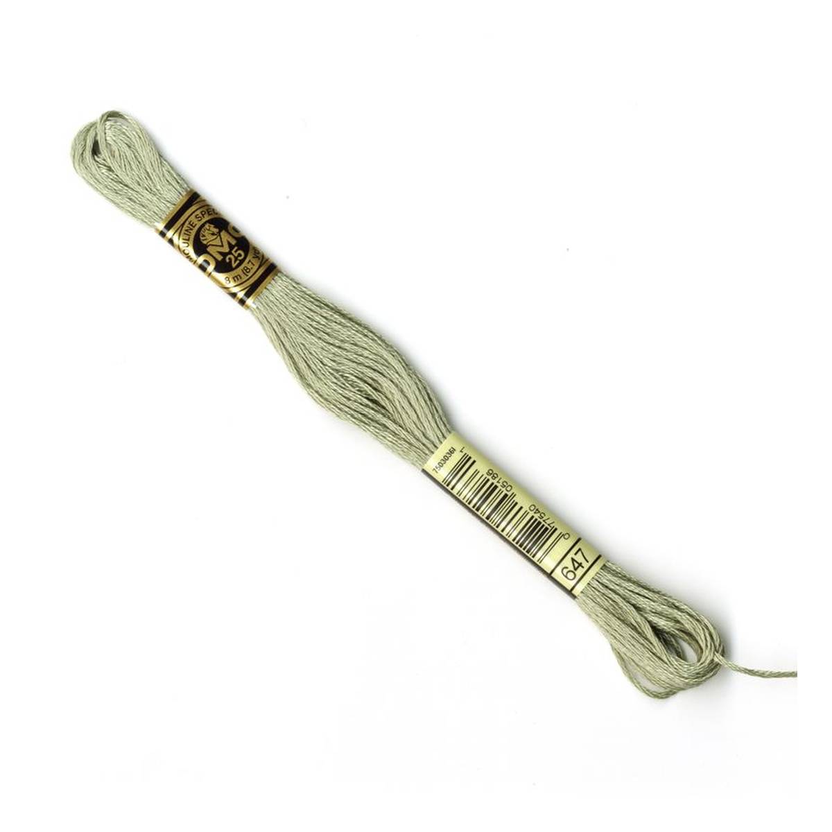 DMC Grey Mouline Special 25 Cotton Thread 8m (647) | Hobbycraft