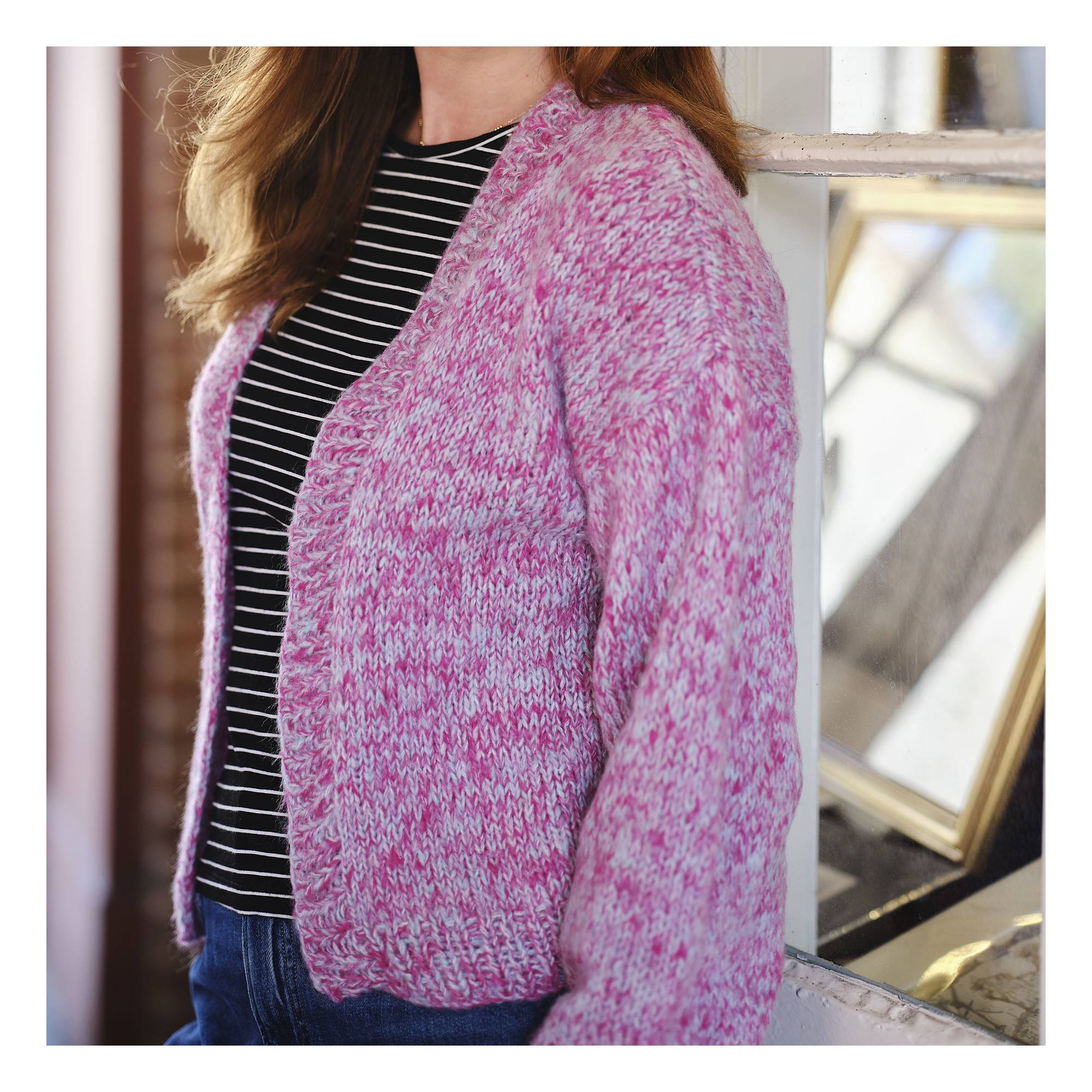 Knitcraft Super Fluffy Cardigan Digital Pattern 0341 | Hobbycraft