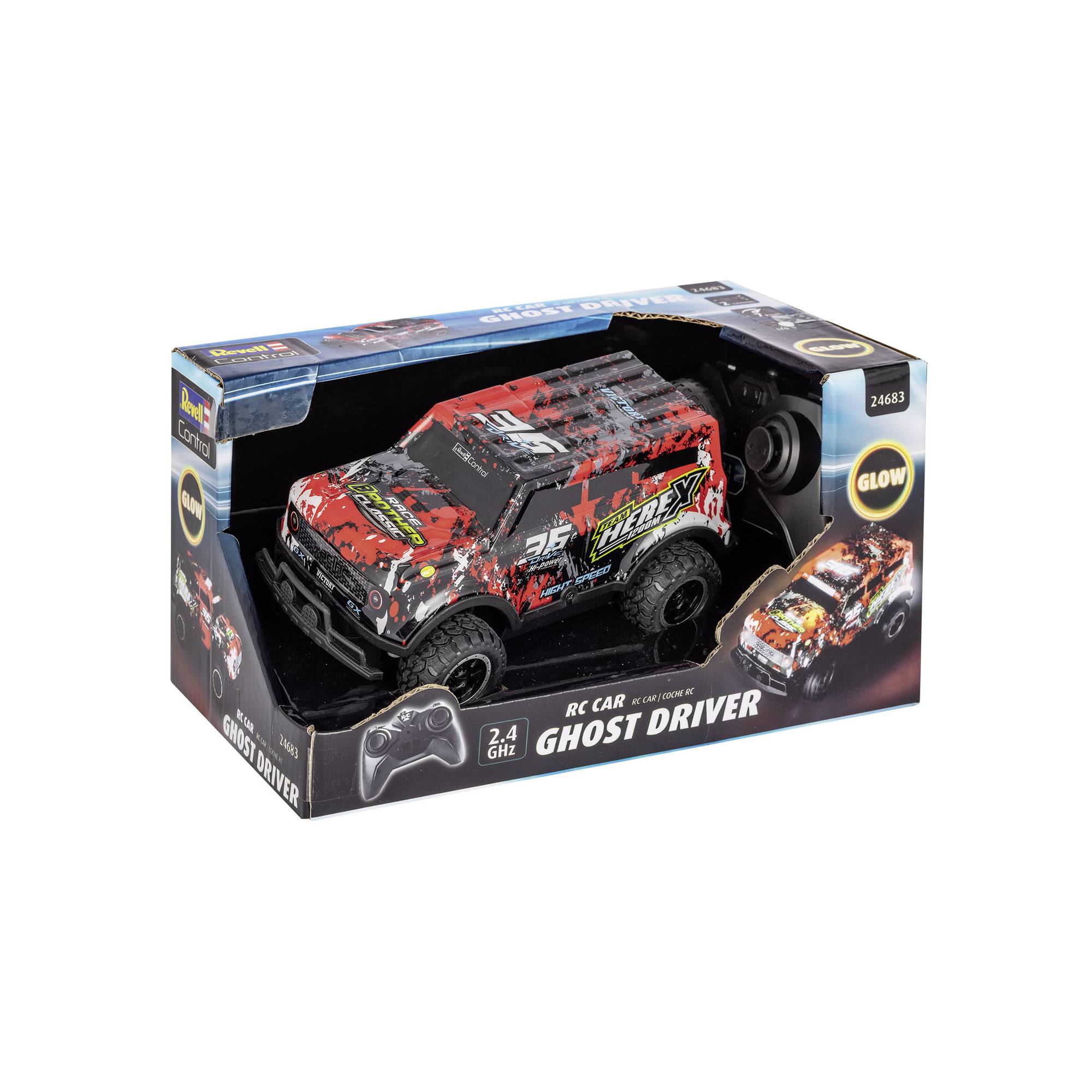 Revell Red Control RC Car Ghost Driver | Hobbycraft