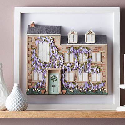 How to Make a Framed Paper Cut House | Hobbycraft
