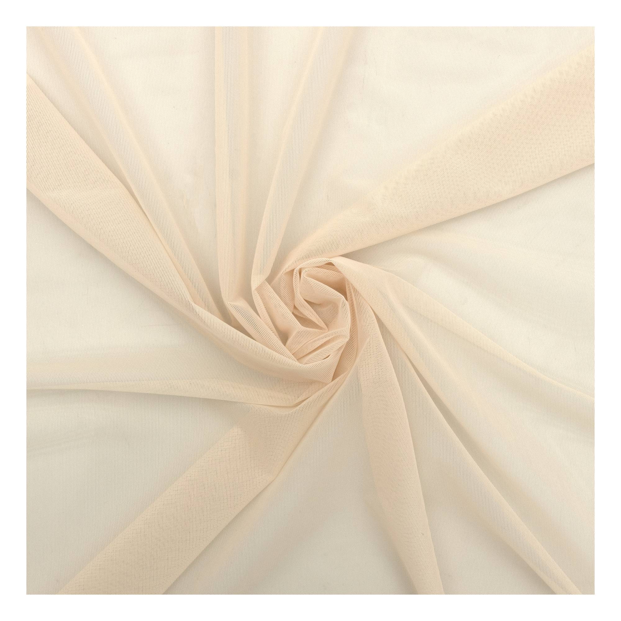 Beige Spandex Mesh Fabric by the Metre | Hobbycraft