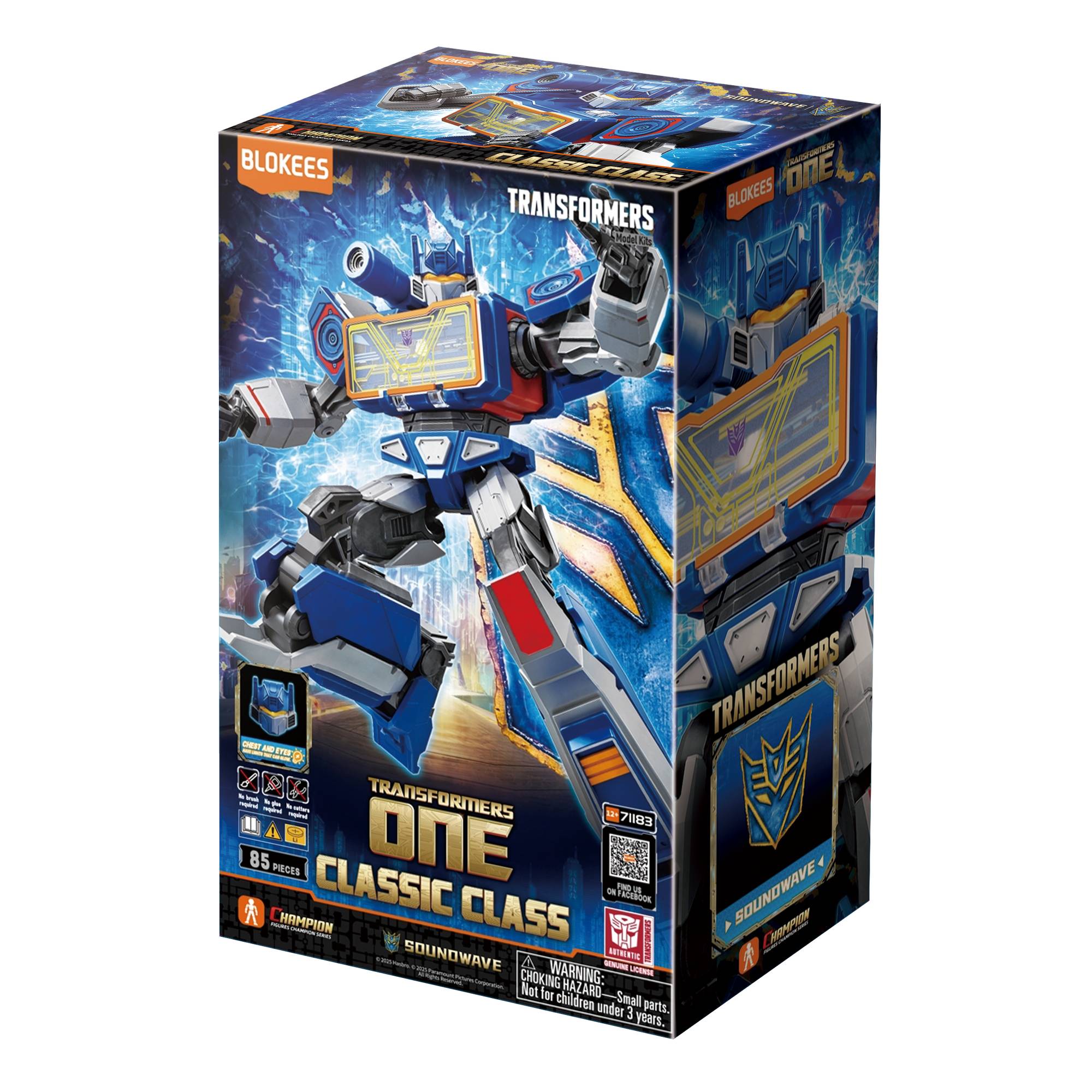 Blokees Transformers 17 Soundwave Model Kit | Hobbycraft