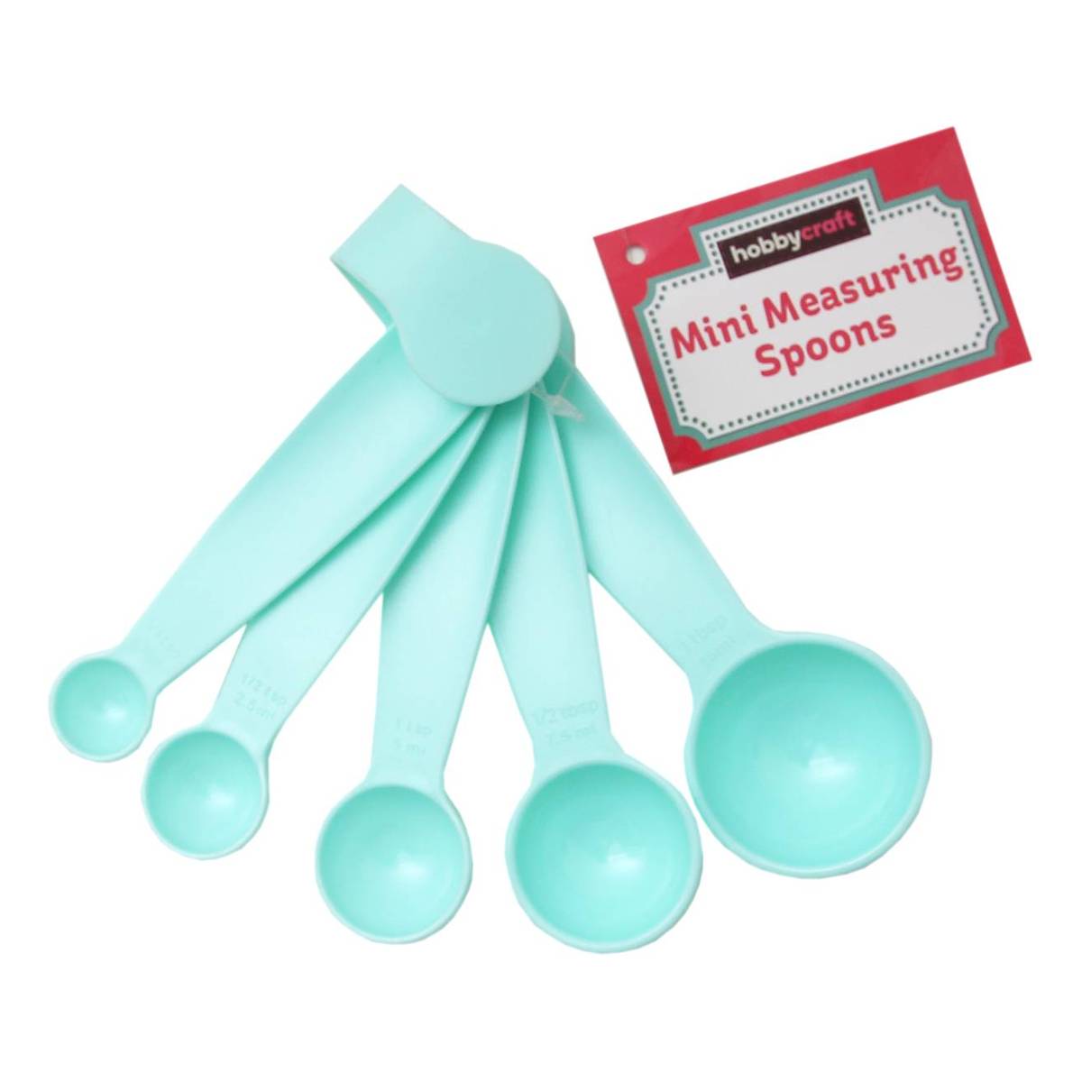 Mini Measuring Spoon Set 5 Pieces | Hobbycraft