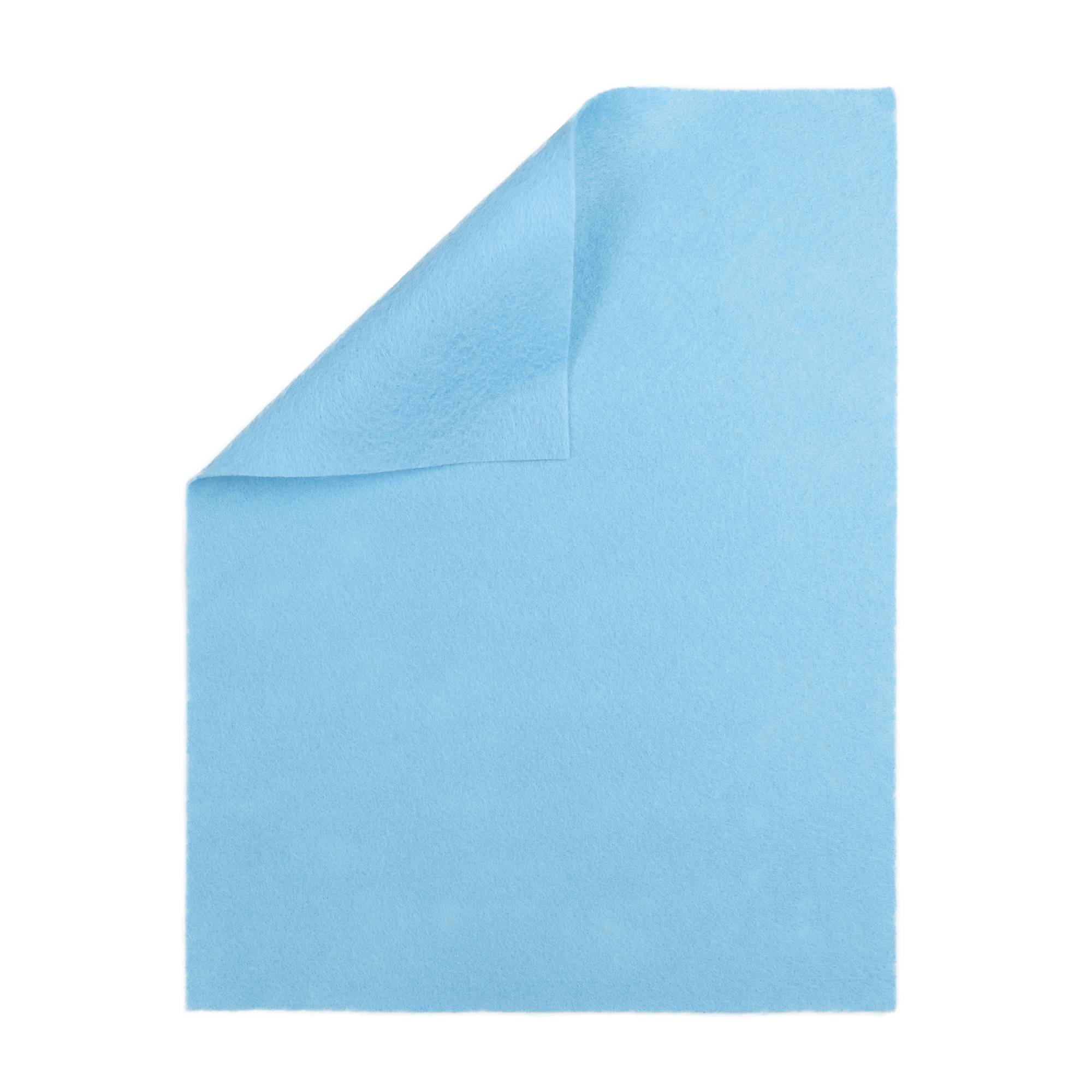 Baby Blue Polyester Felt Sheet A4 | Hobbycraft