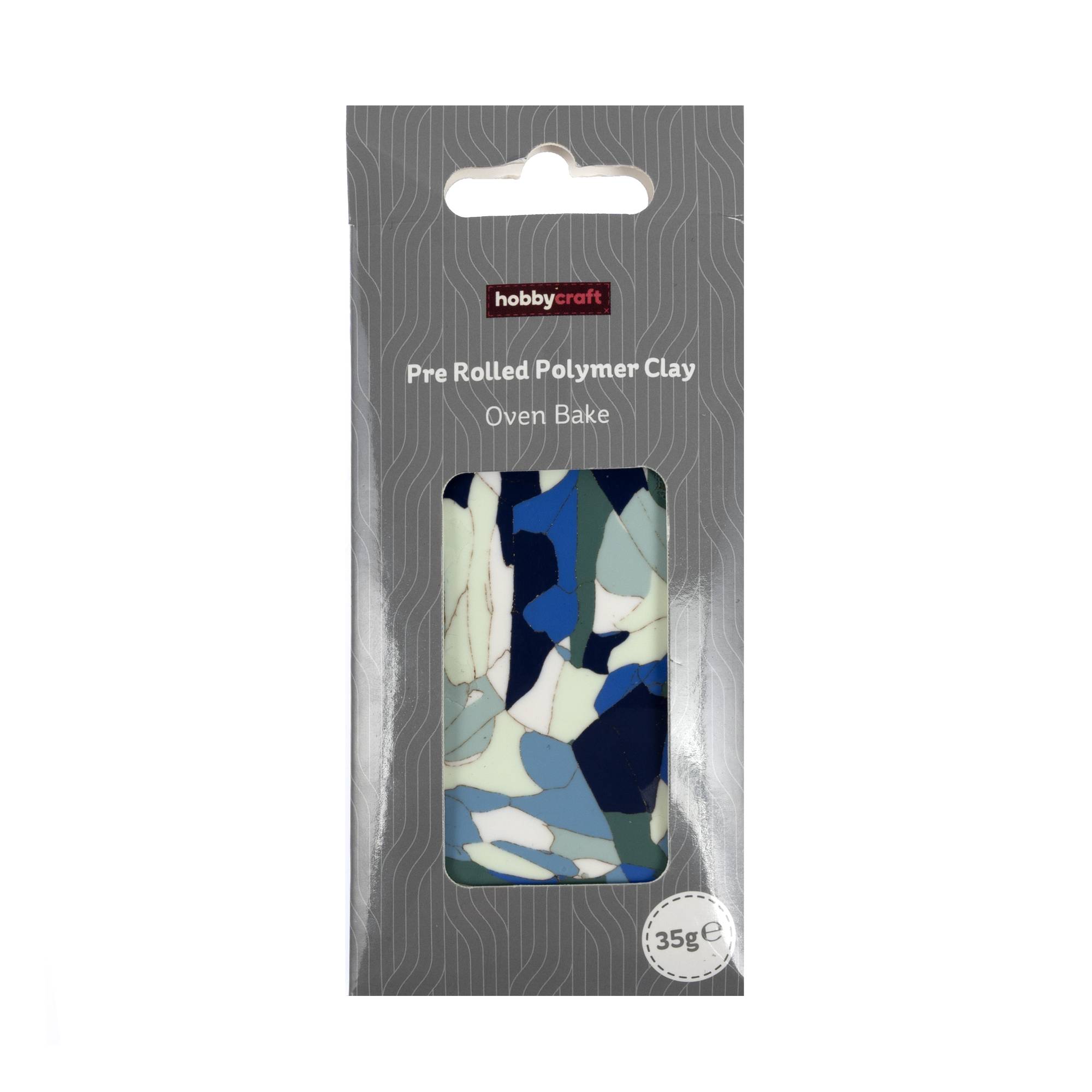 Blue Pre-Rolled Polymer Clay 35g | Hobbycraft