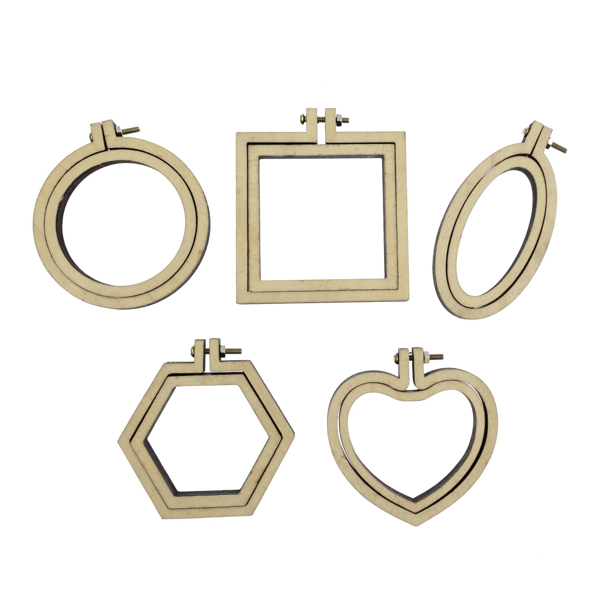 Mini Embroidery Hoops 5 Pack | Hobbycraft