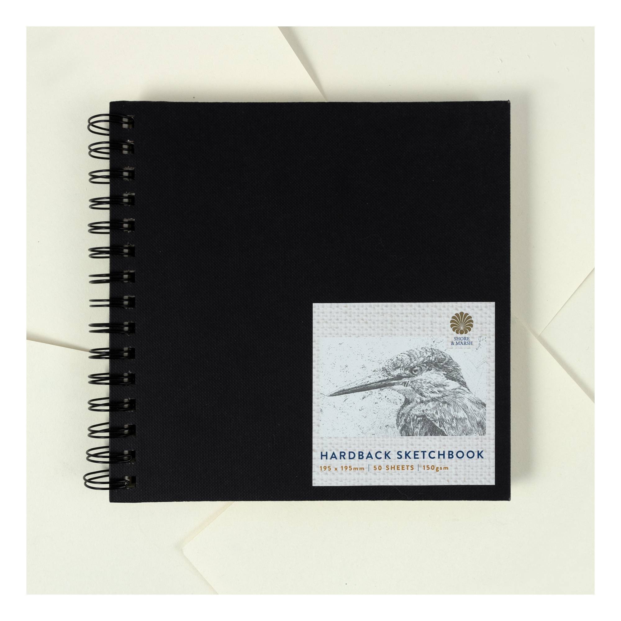 Shore & Marsh Square Hardback Sketchbook 50 Sheets | Hobbycraft