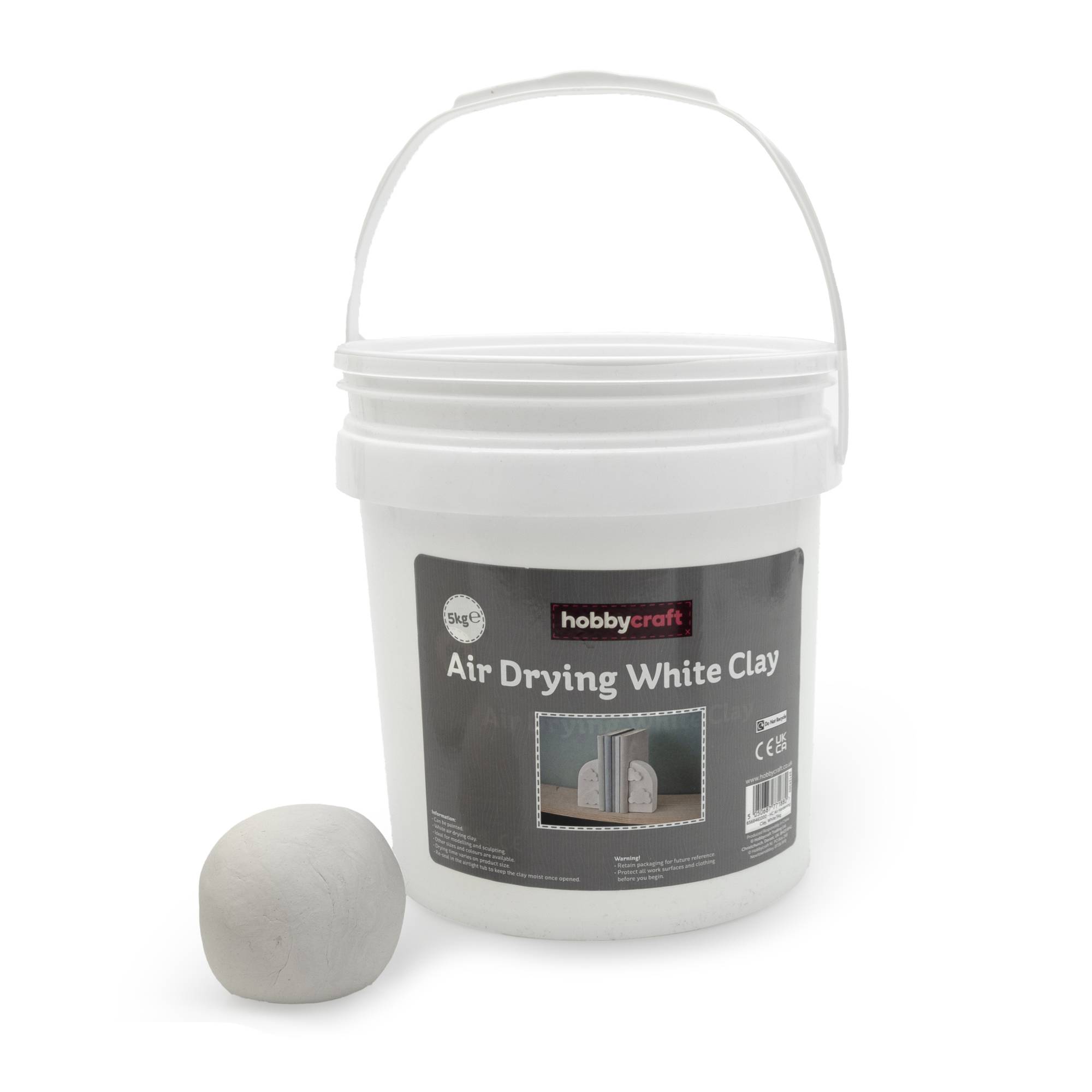 White Air Drying Clay 5kg | Hobbycraft
