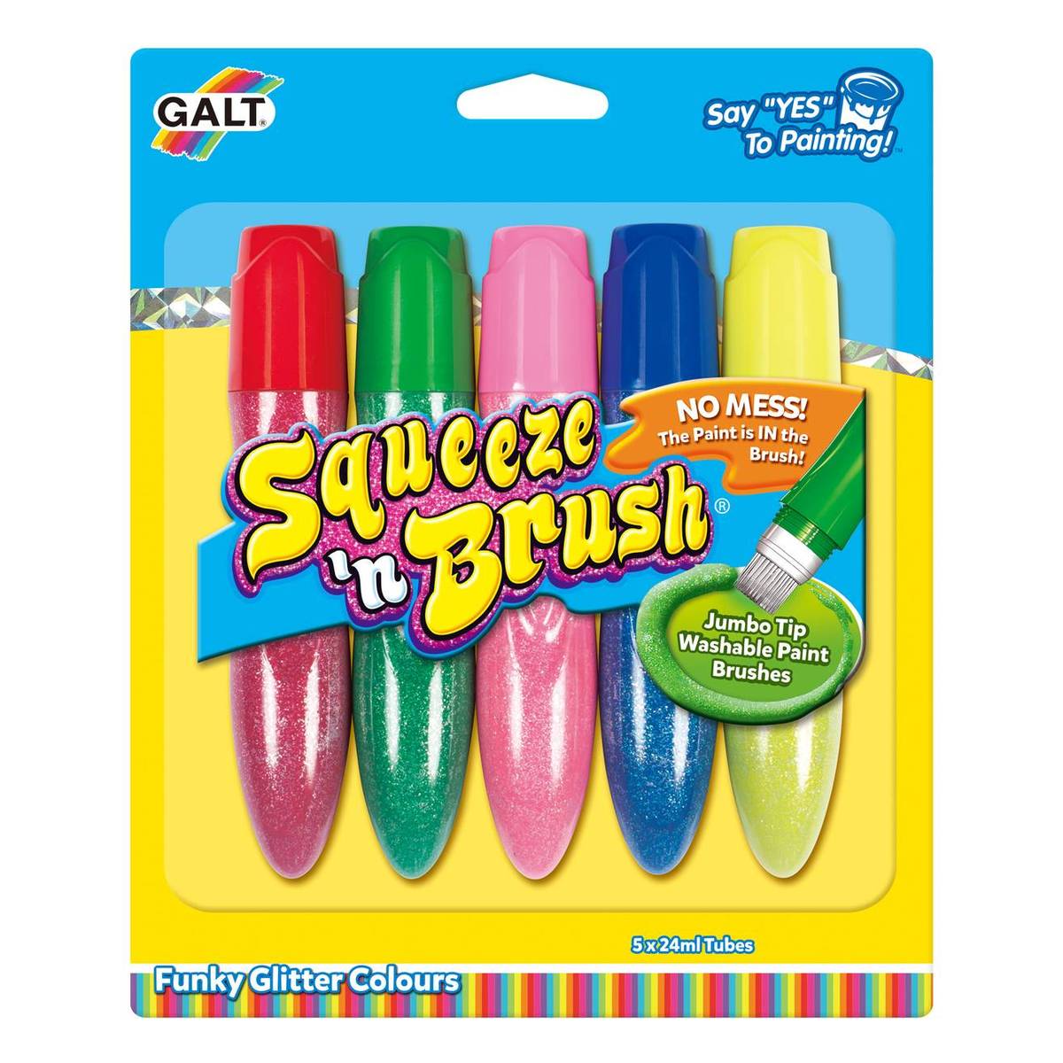Classic Colour Squeeze n Brush 5 Pack | Hobbycraft