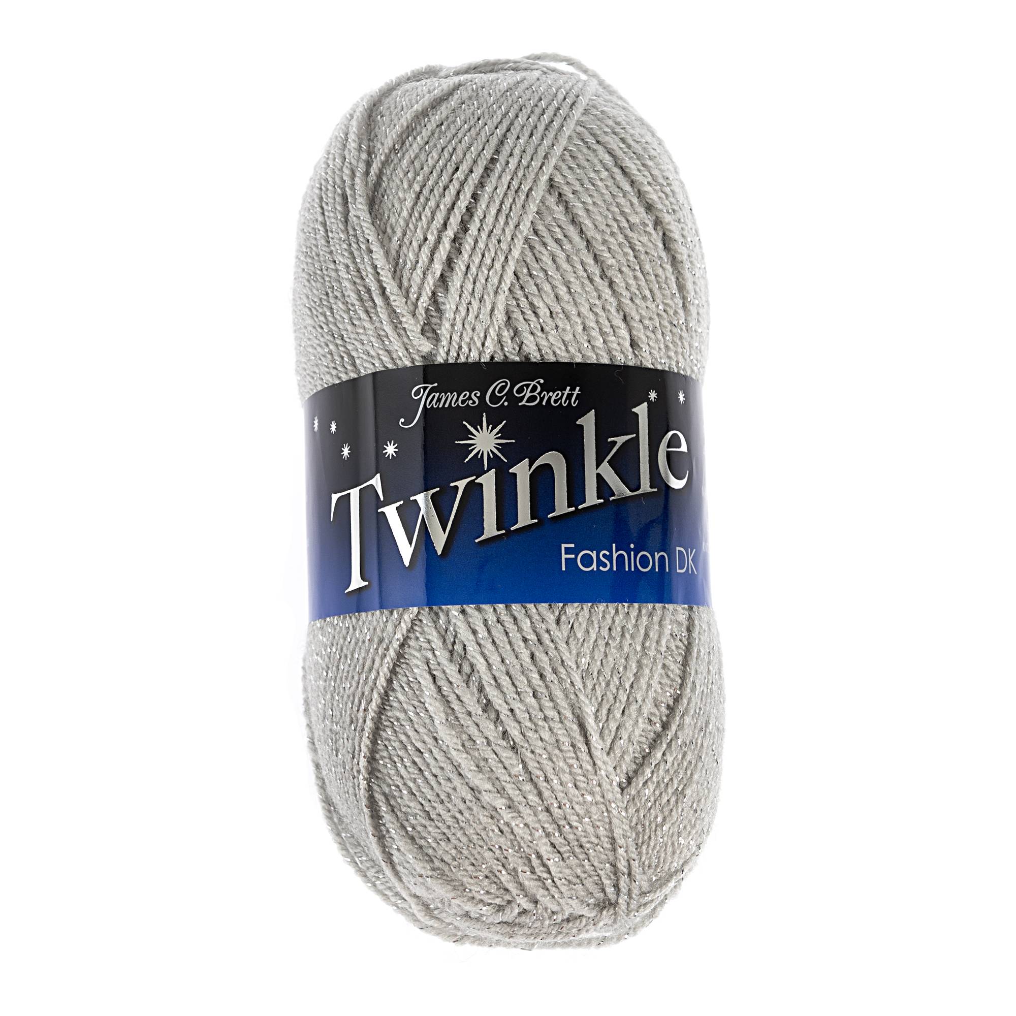 James C Brett Silver Twinkle DK Yarn 100g | Hobbycraft